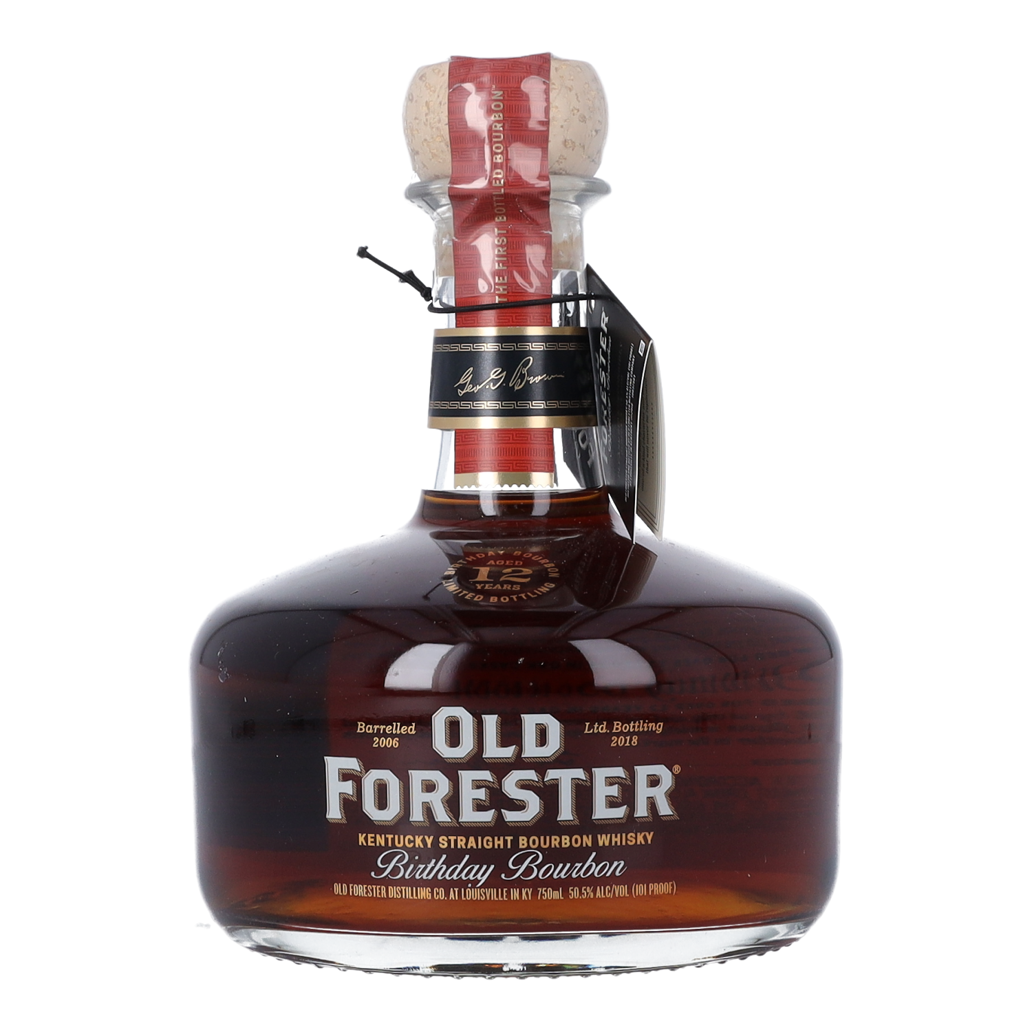 Old Forester Birthday Bourbon 12 Year Old 101 proof 2006 (1 BT75 ...
