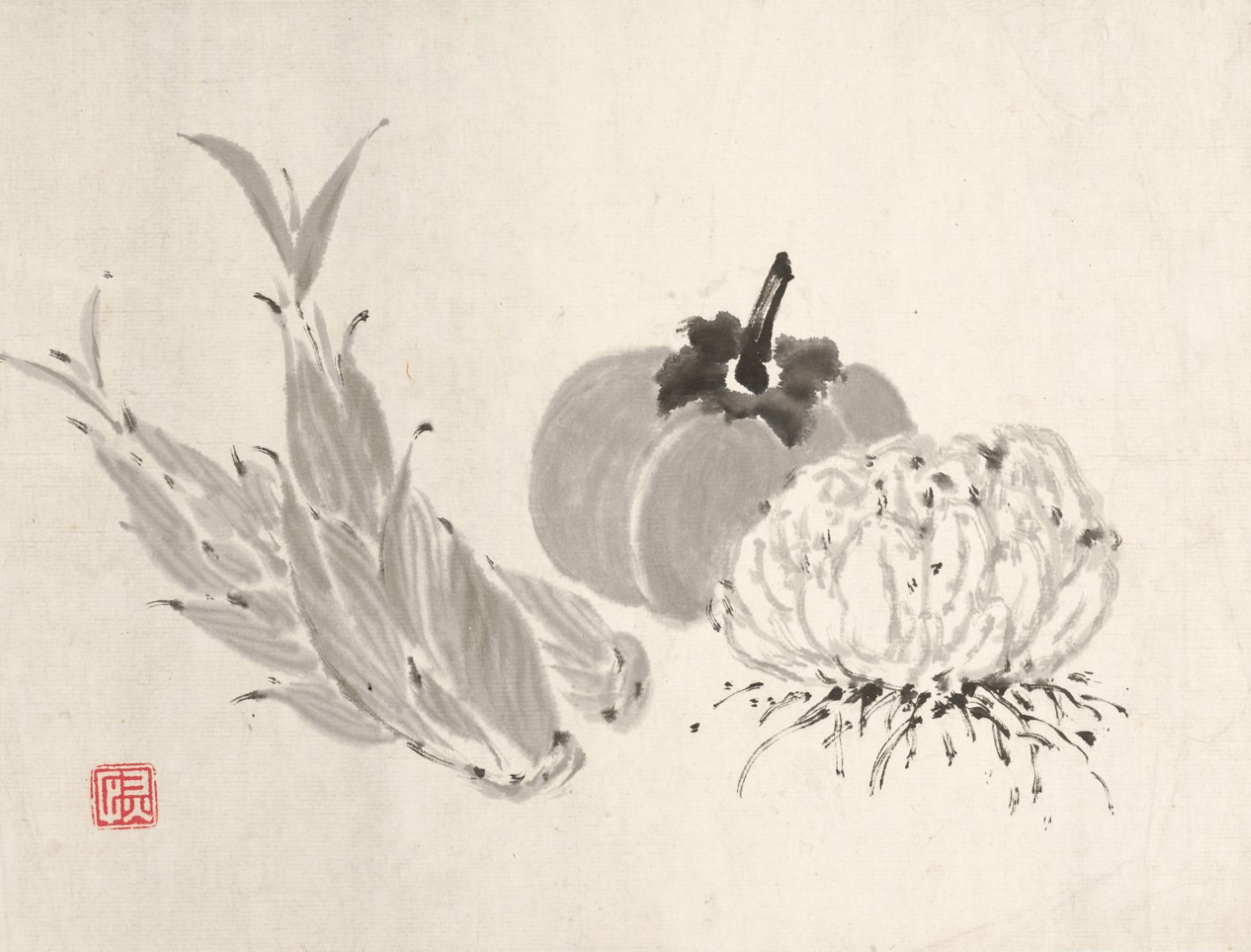 陸恢 花菓冊 | Lu Hui, Fruits and Flower | Fine Chinese Paintings | | Sotheby's