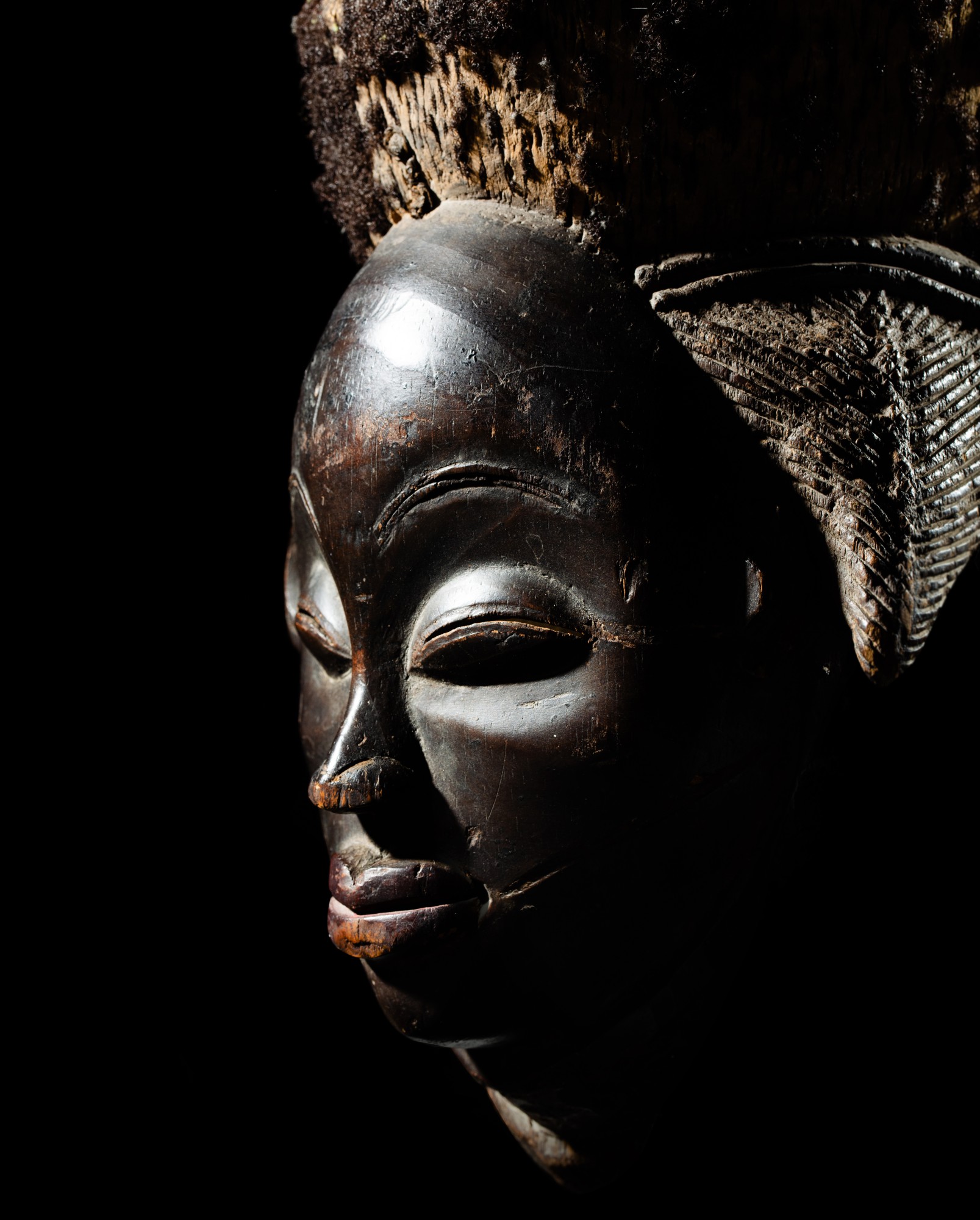 Masque ikwara, Punu, Gabon | Punu ikwara Mask, Gabon | Splendeurs ...
