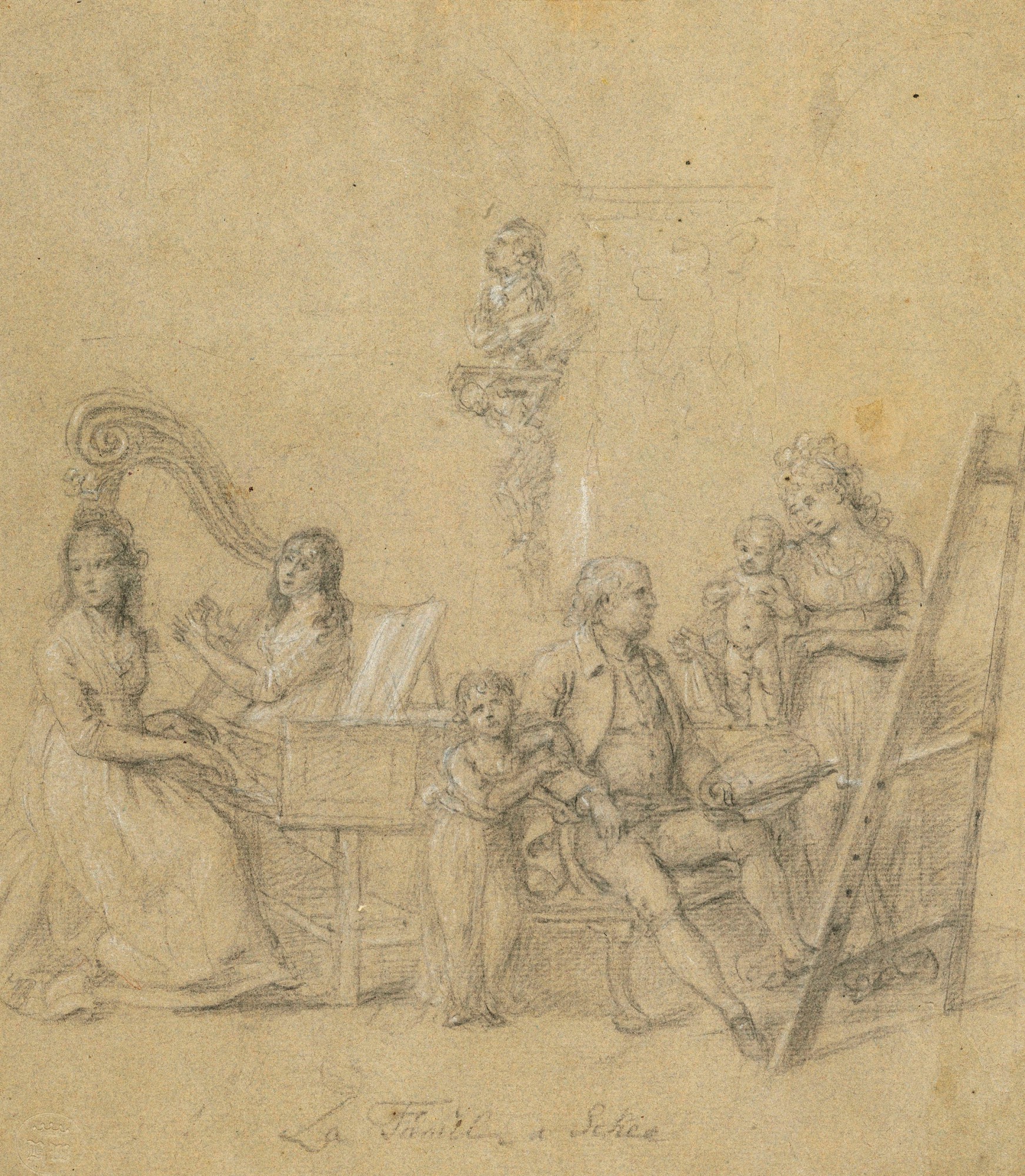 JOHAN JOSEPH ZOFFANY, R.A. | THE ARTIST AND HIS FAMILY | Refining Taste ...