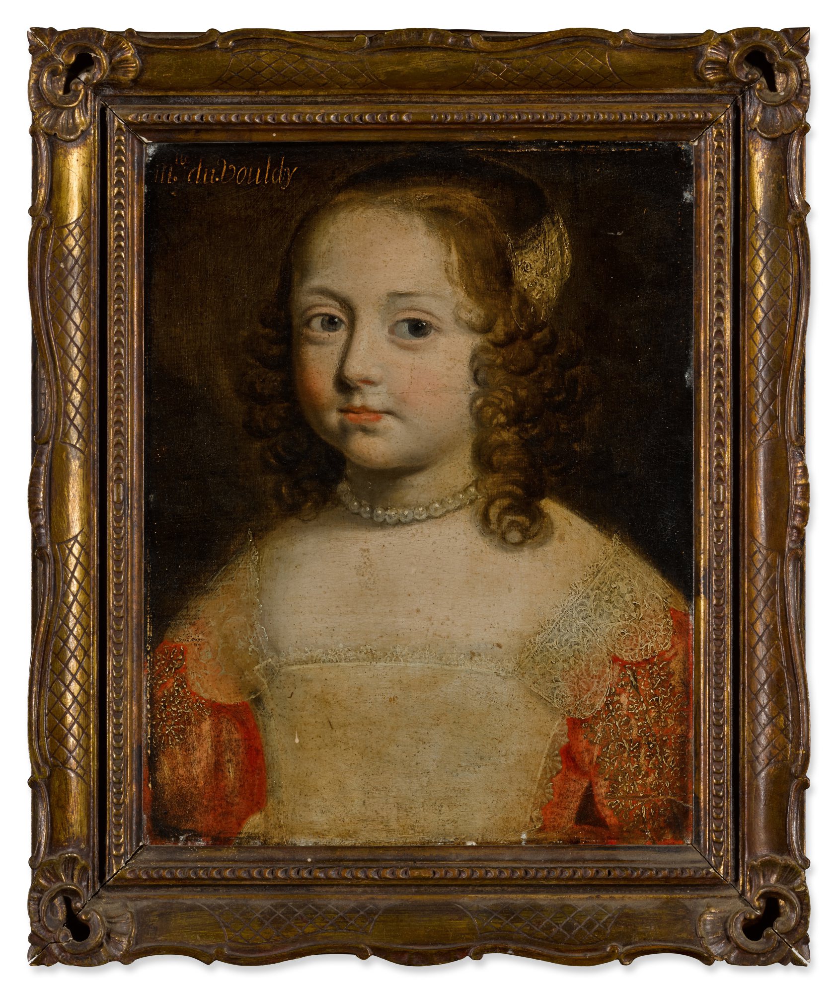 Portrait of Mademoiselle de Vouldy, bust-length | Master Paintings ...