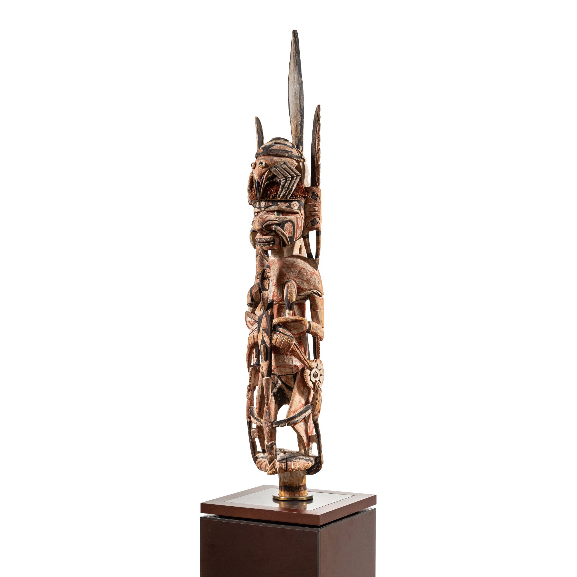 Statue, Malagan, Nouvelle-Irlande, Archipel Bismarck | Malagan Figure ...