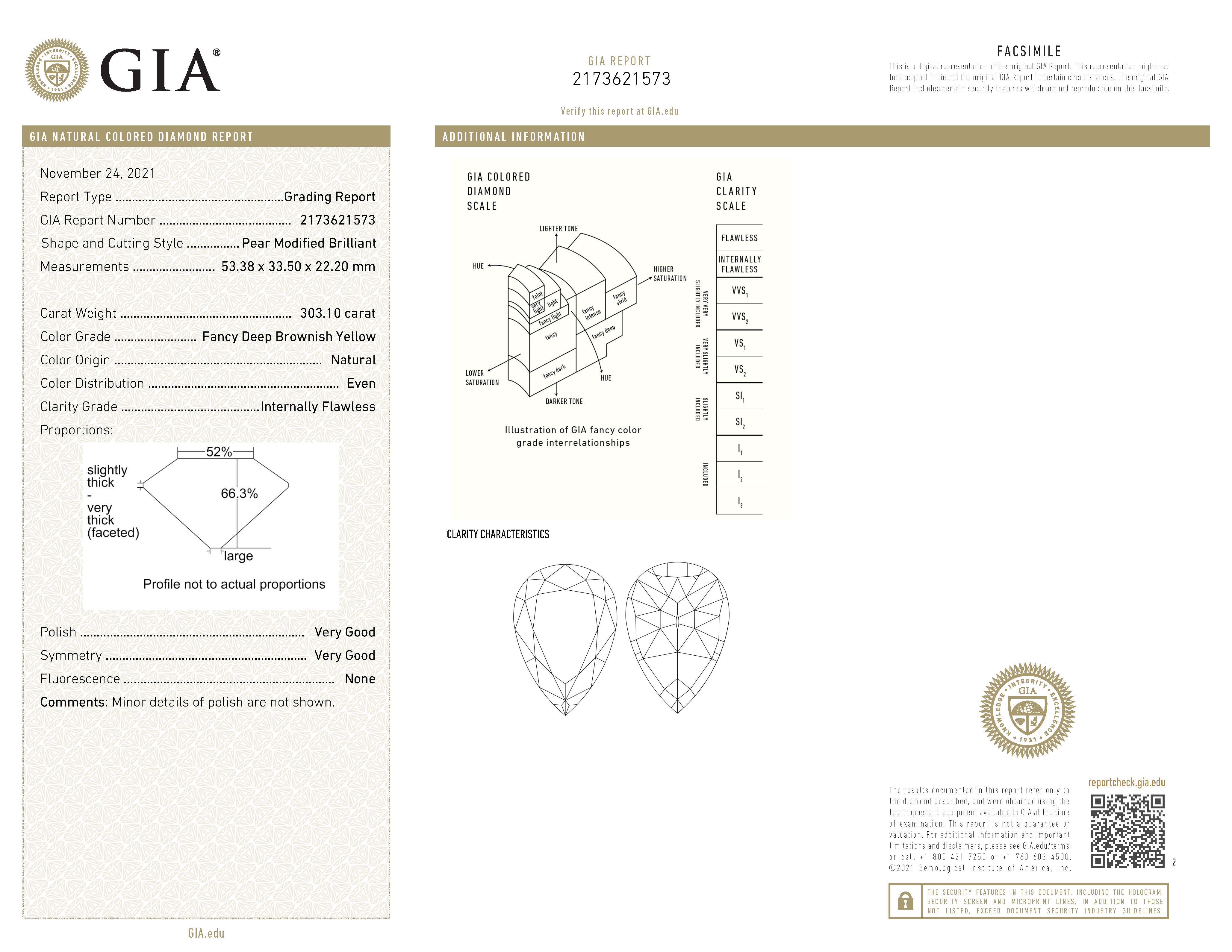 The Golden Canary Diamond | 「金絲雀」鑽石 | Magnificent Jewels | 2022 | Sotheby's
