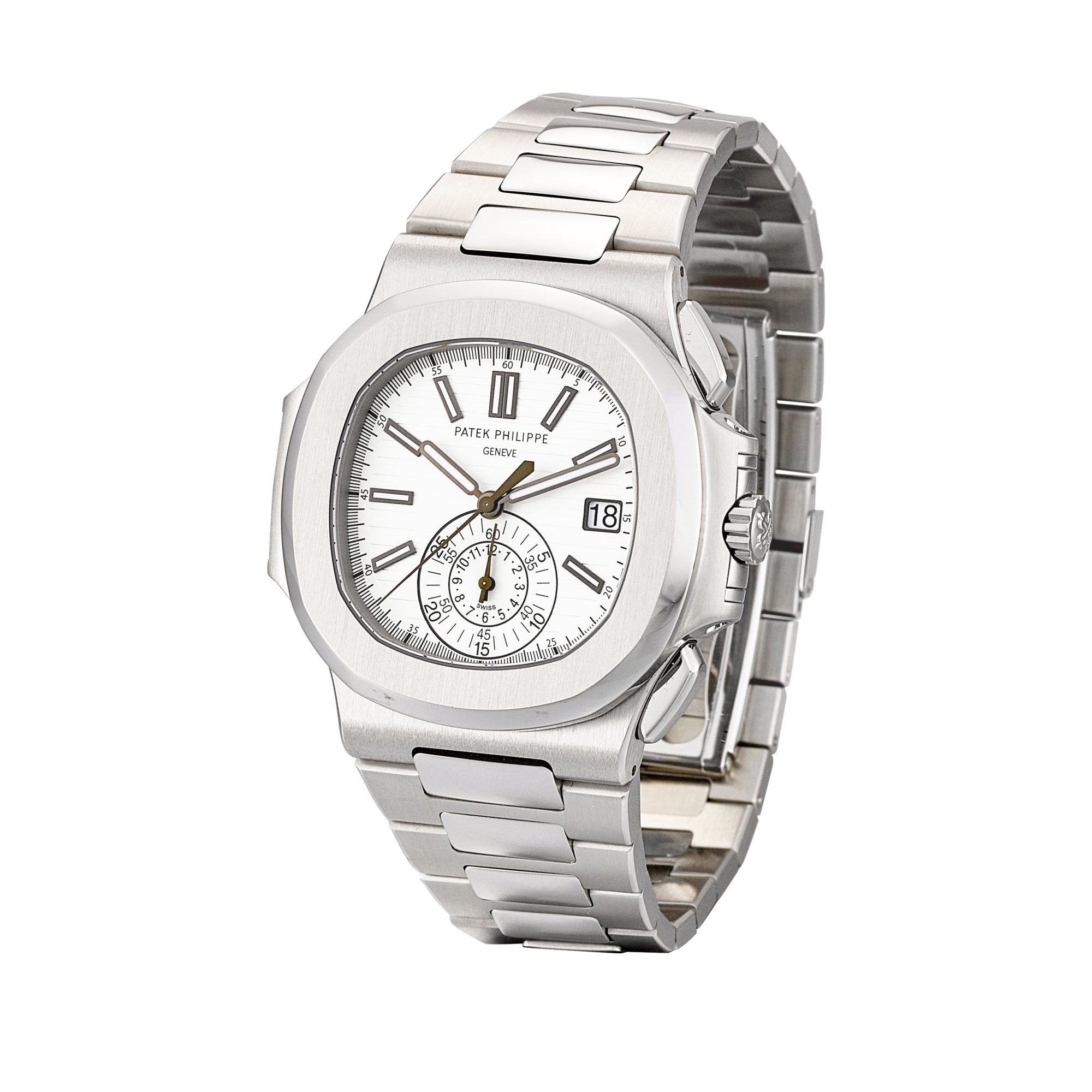 Nautilus, Reference 5980 | A stainless steel flyback chronograph ...