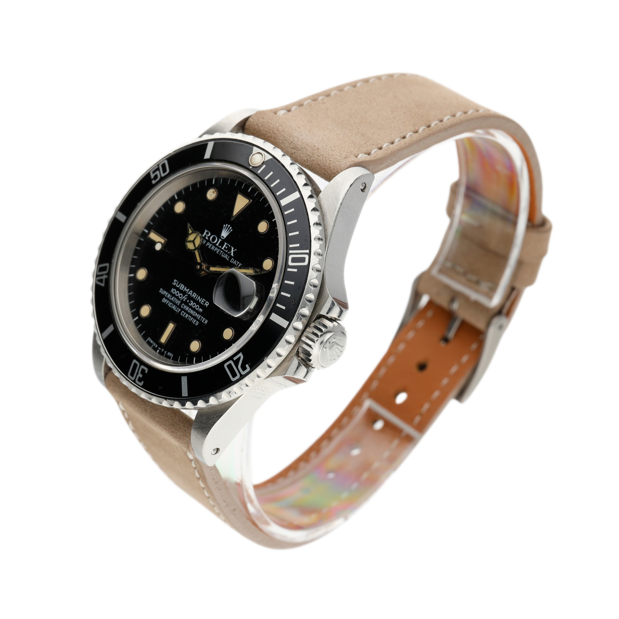 ROLEX | REFERENCE 168000 SUBMARINER A STAINLESS STEEL AUTOMATIC ...