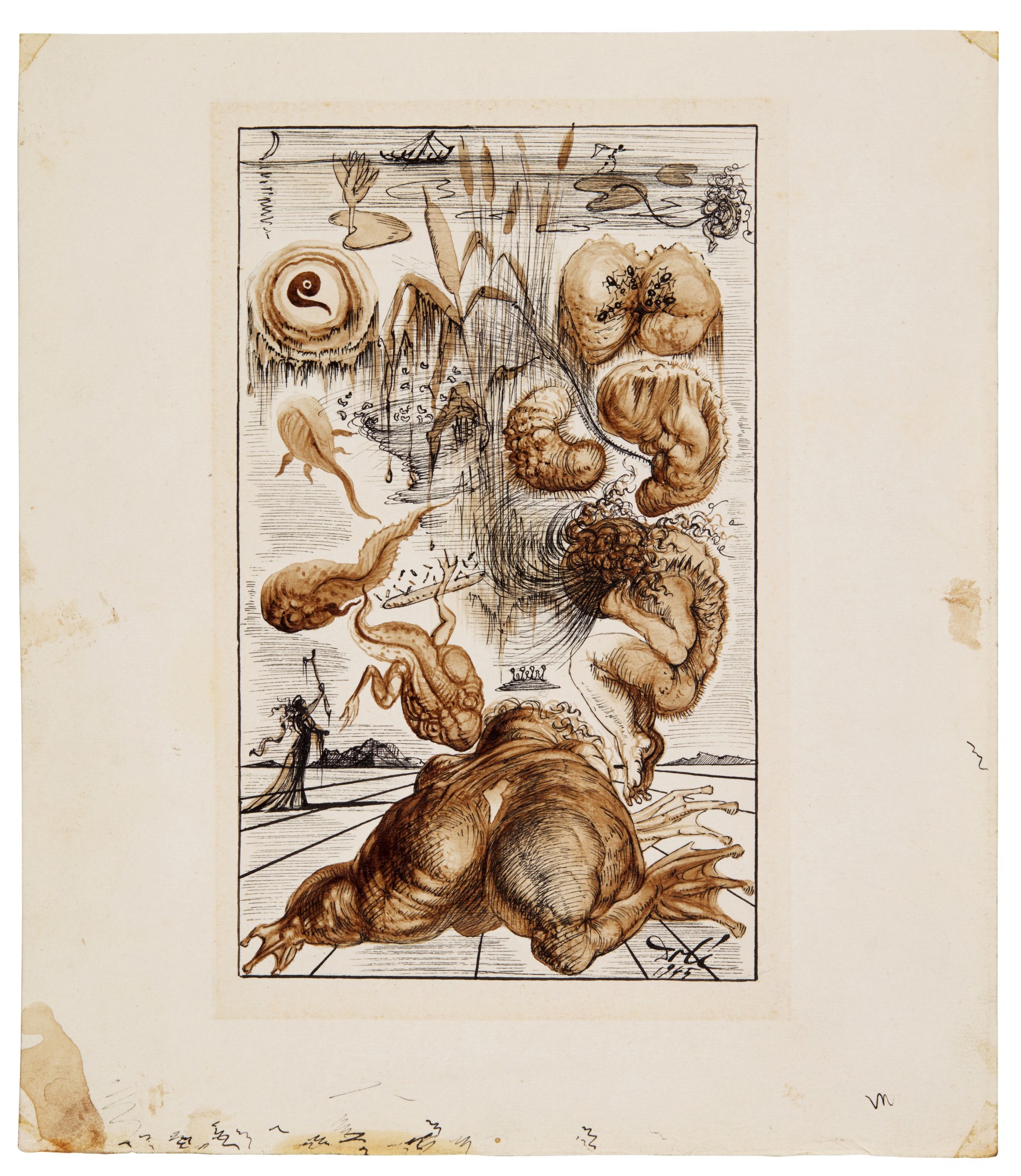 SALVADOR DALÍ | SIR ROGER-PHILIPP 1730-1905 (ILLUSTRATION POUR LE ...