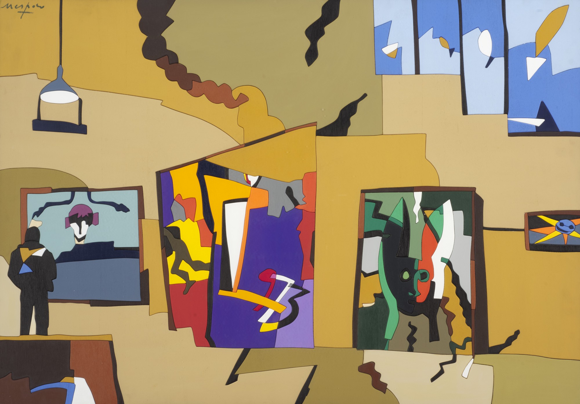 UGO NESPOLO | ZIG-ZAG | Contemporary Art Online ǀ Milan | Contemporary ...