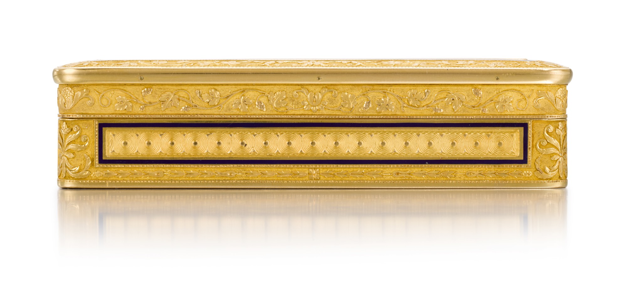 A gold and enamel snuff box with Roman micromosaic panel, Pierre-André ...