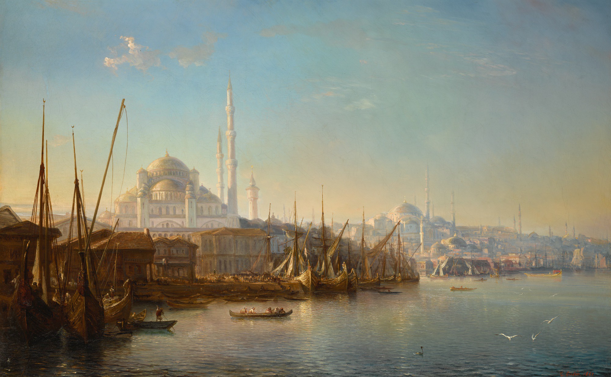 THÉODORE GUDIN | THE GOLDEN HORN | The Orientalist Sale | Sotheby's