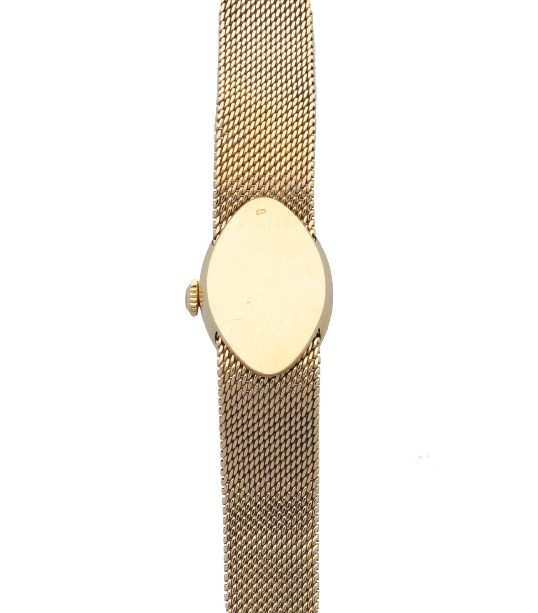 ROLEX | CHAMELEON PRECISION, REF 9667 YELLOW GOLD BRACELET WATCH CIRCA ...