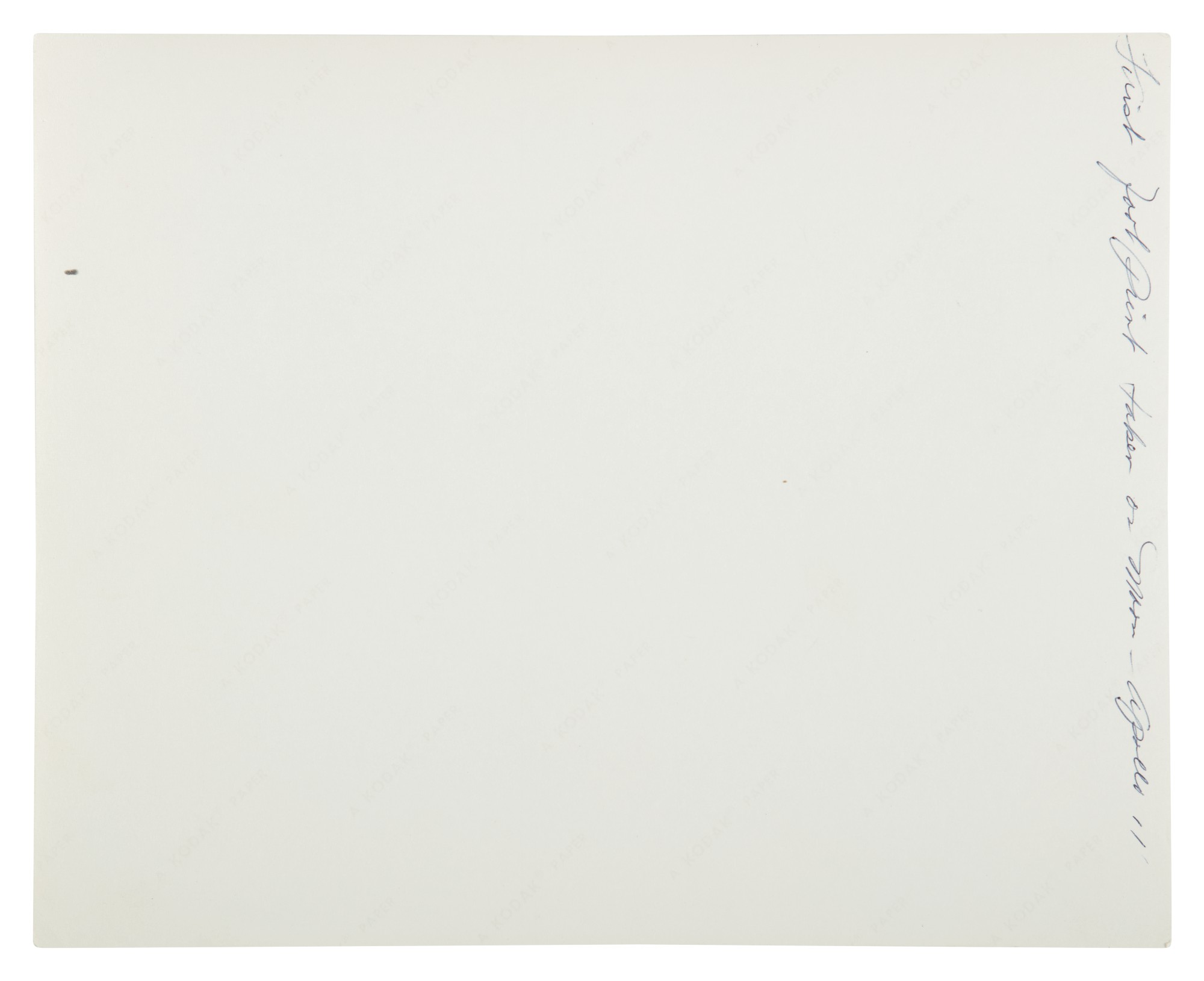 [APOLLO 11] FIRST FOOTPRINT ON THE LUNAR SURFACE. VINTAGE NASA "RED ...