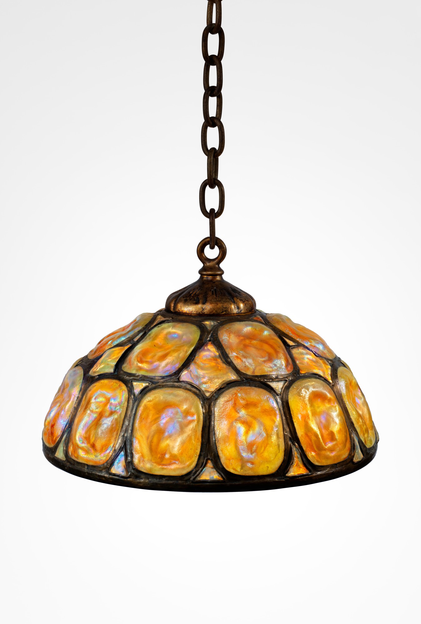 "Turtle-Back" Chandelier | Dreaming in Glass: Masterworks by Tiffany ...