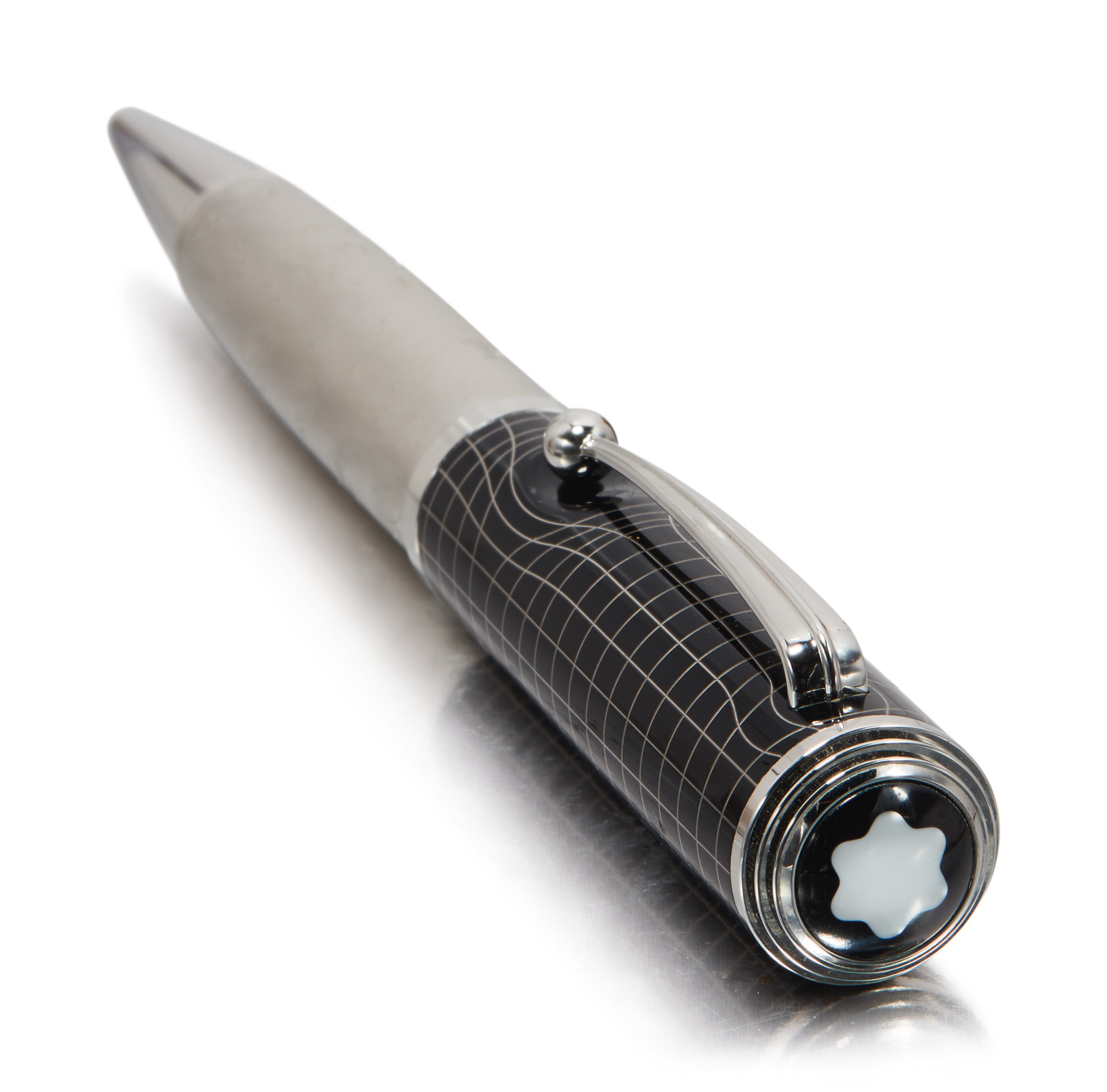 MONTBLANC | A LIMITED EDITION DARK BLUE LACQUER AND PLATINUM PLATED ...