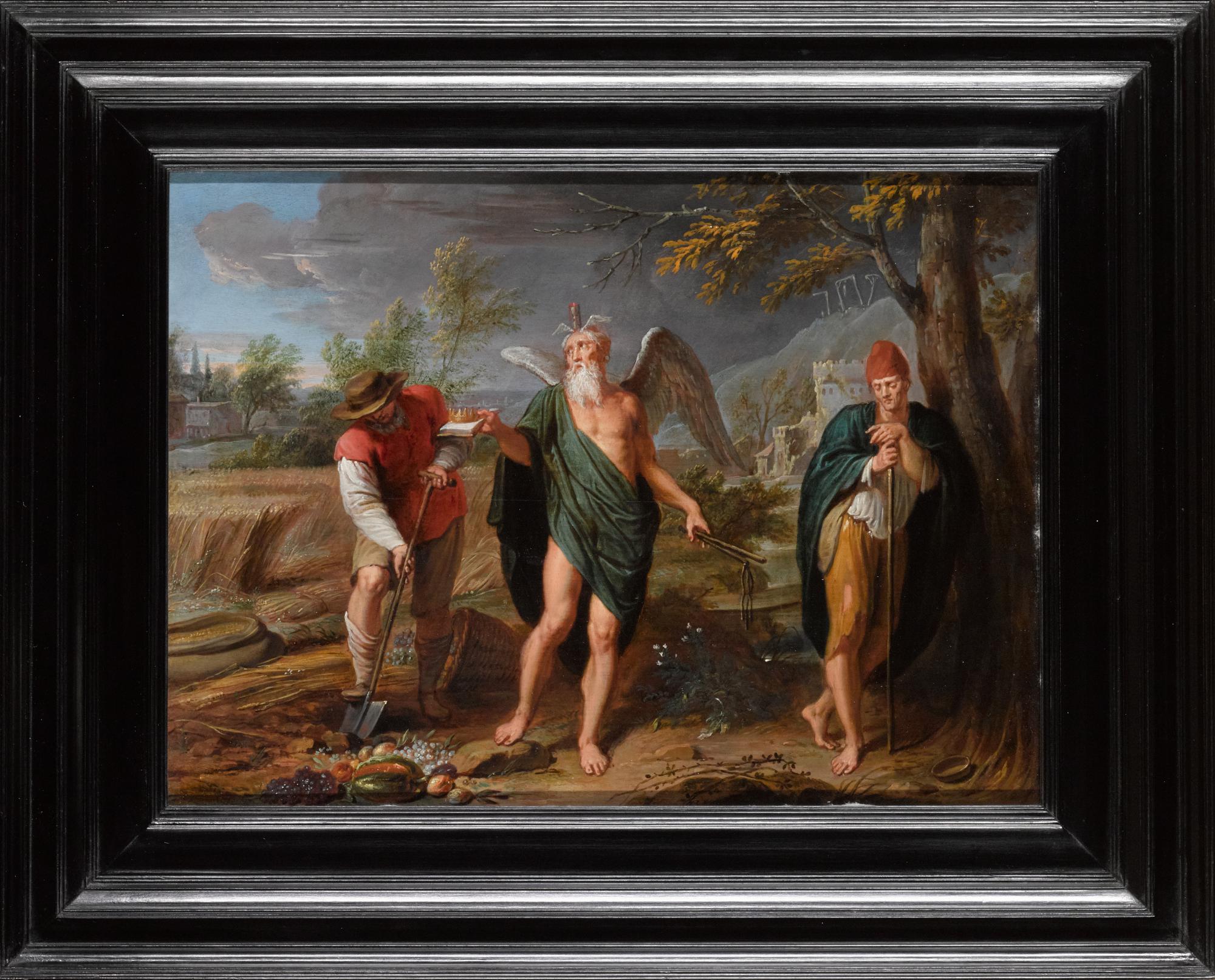 CASPAR JACOB VAN OPSTAL THE YOUNGER | An Allegory of Time, Work and ...
