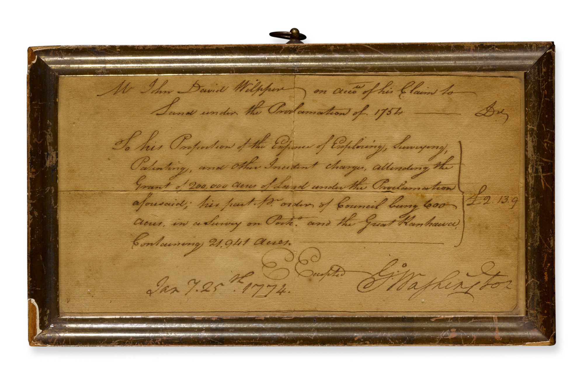 George Washington | The William K. du Pont Collection: Important ...