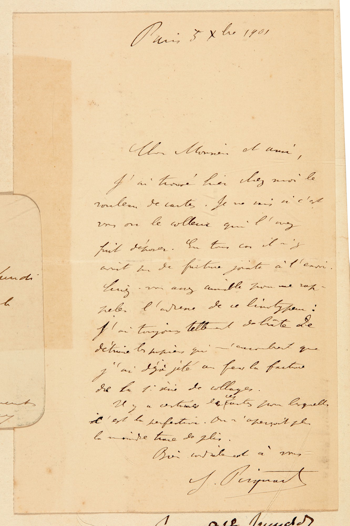 DREYFUS | autograph letters by Alfred and Mathieu Dreyfus, Colonel ...