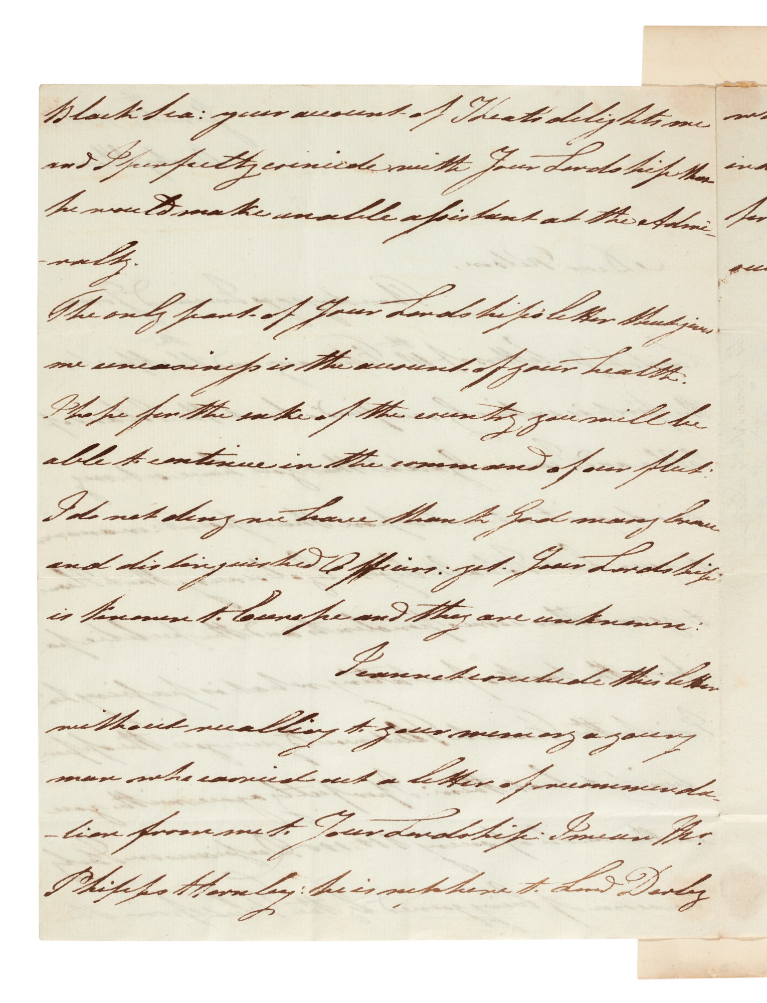 King William IV | Autograph letter signed, to Lord Nelson, on naval ...