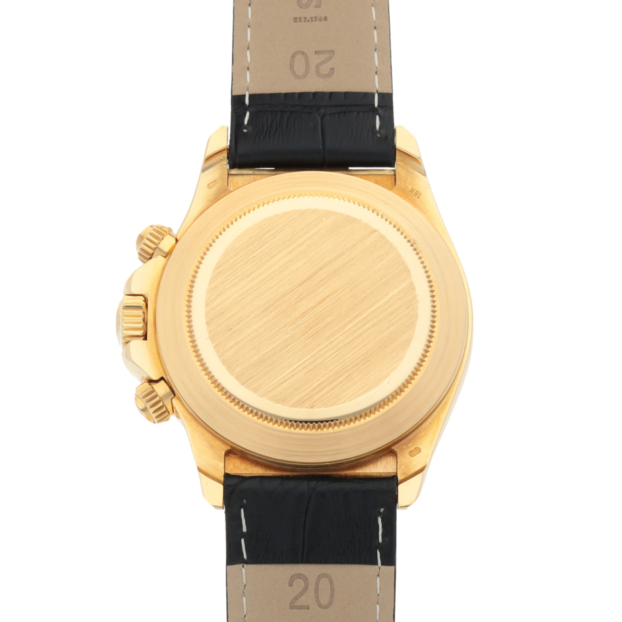 ROLEX | 'ZENITH' DAYTONA, REF 16518 YELLOW GOLD CHRONOGRAPH WRISTWATCH ...