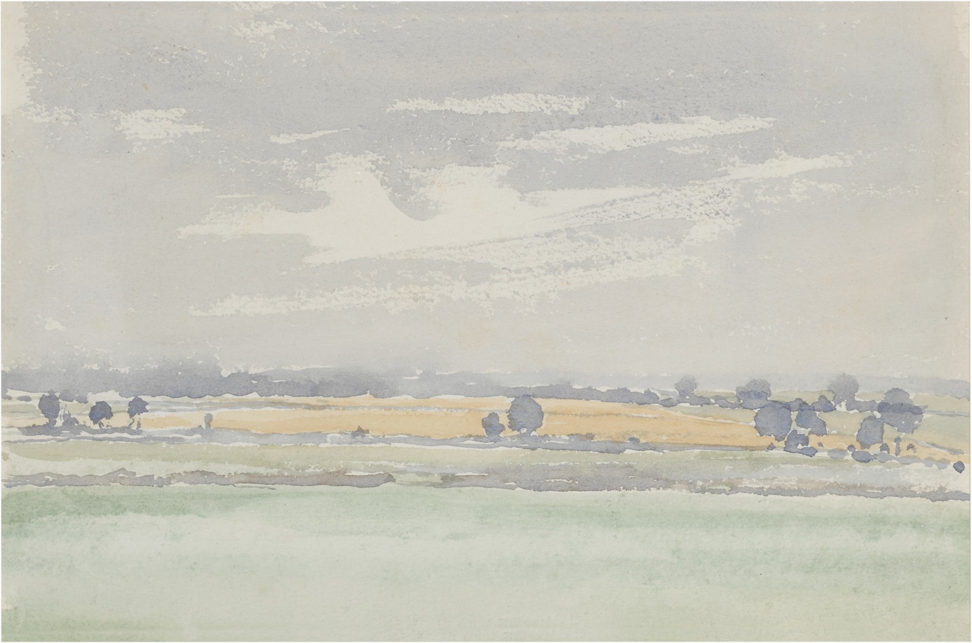 A Delicate Landscape | From Daumier to Olitski: Select Works from The ...