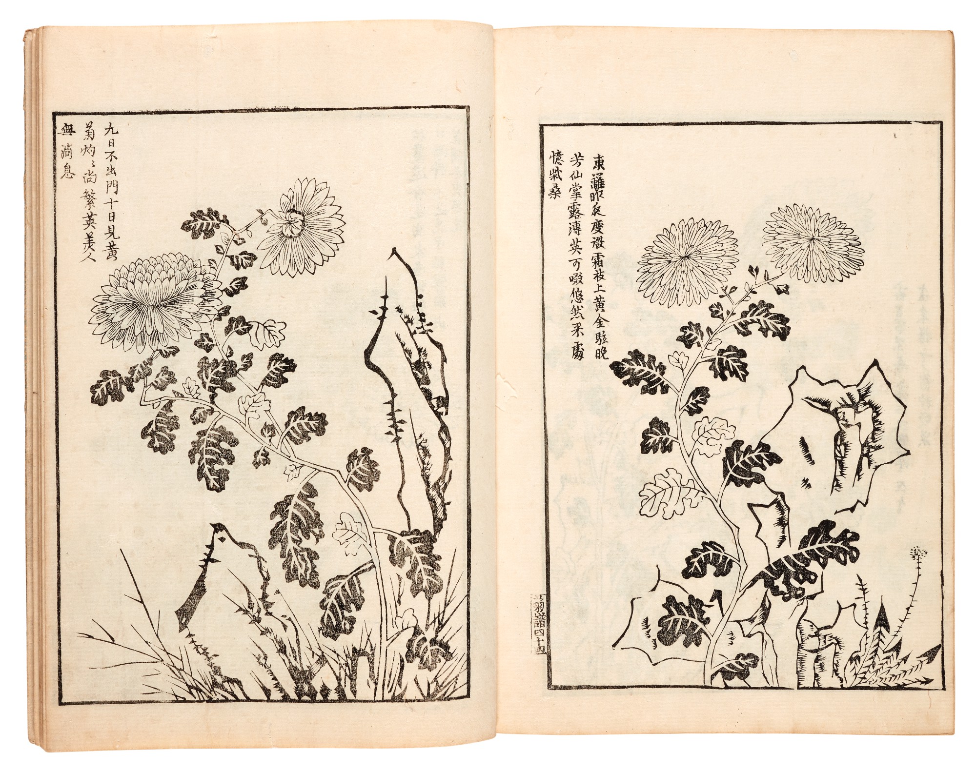 Hasshu Gafu (八種画譜). [Eight kinds of painting manual]. [1672], first ...