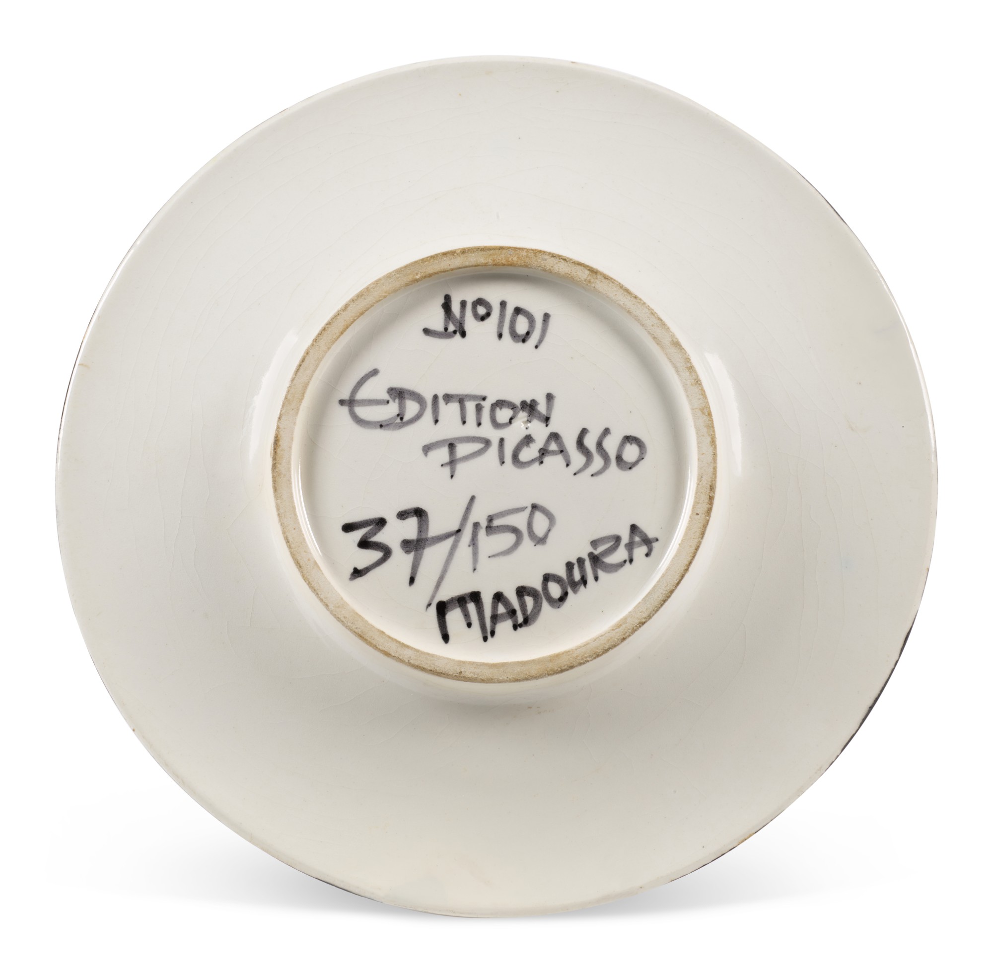 PABLO PICASSO | VISAGE NO. 101 (A. R. 475) | Picasso Ceramics: Colours ...