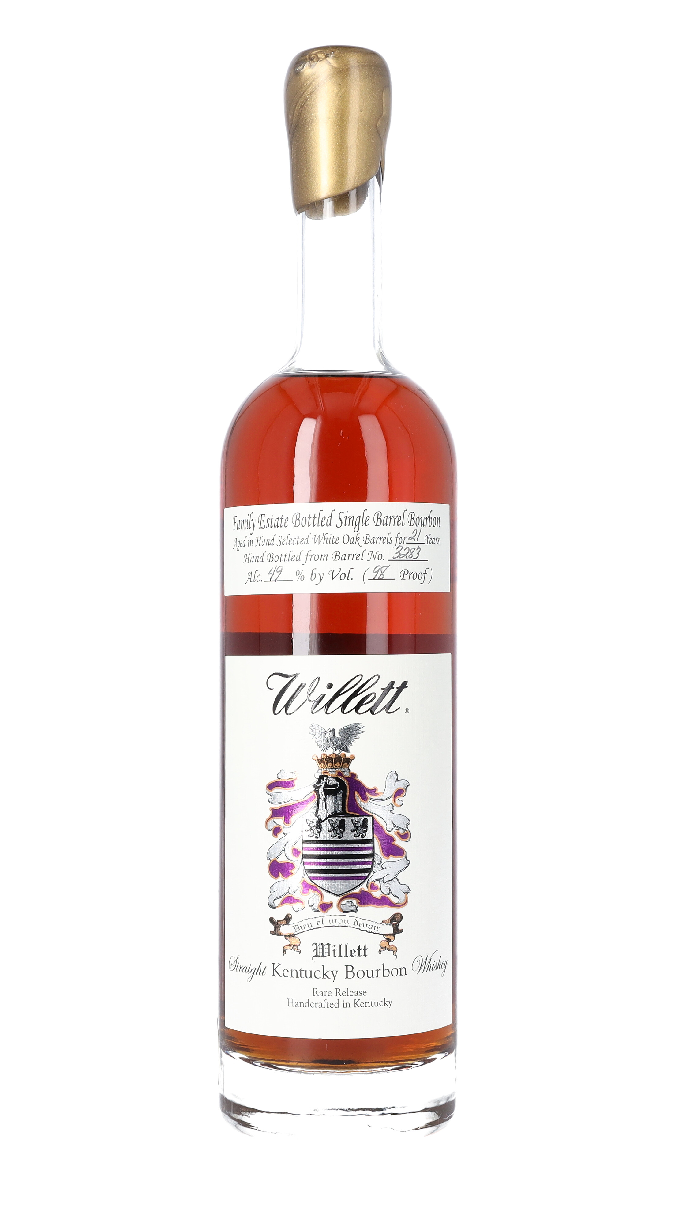 Willett Family Estate Single Barrel Bourbon 21 Year Old 98 proof NV (1 ...