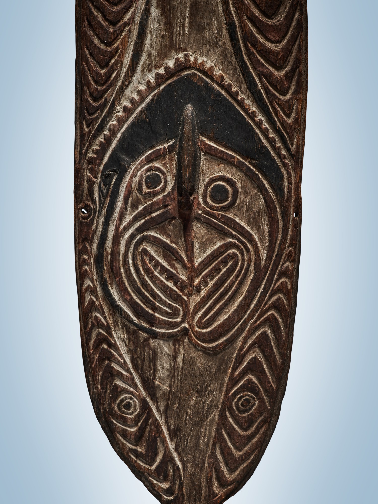 Spirit Board, Purari River Delta, Gulf of Papua, Gulf Province, Papua ...