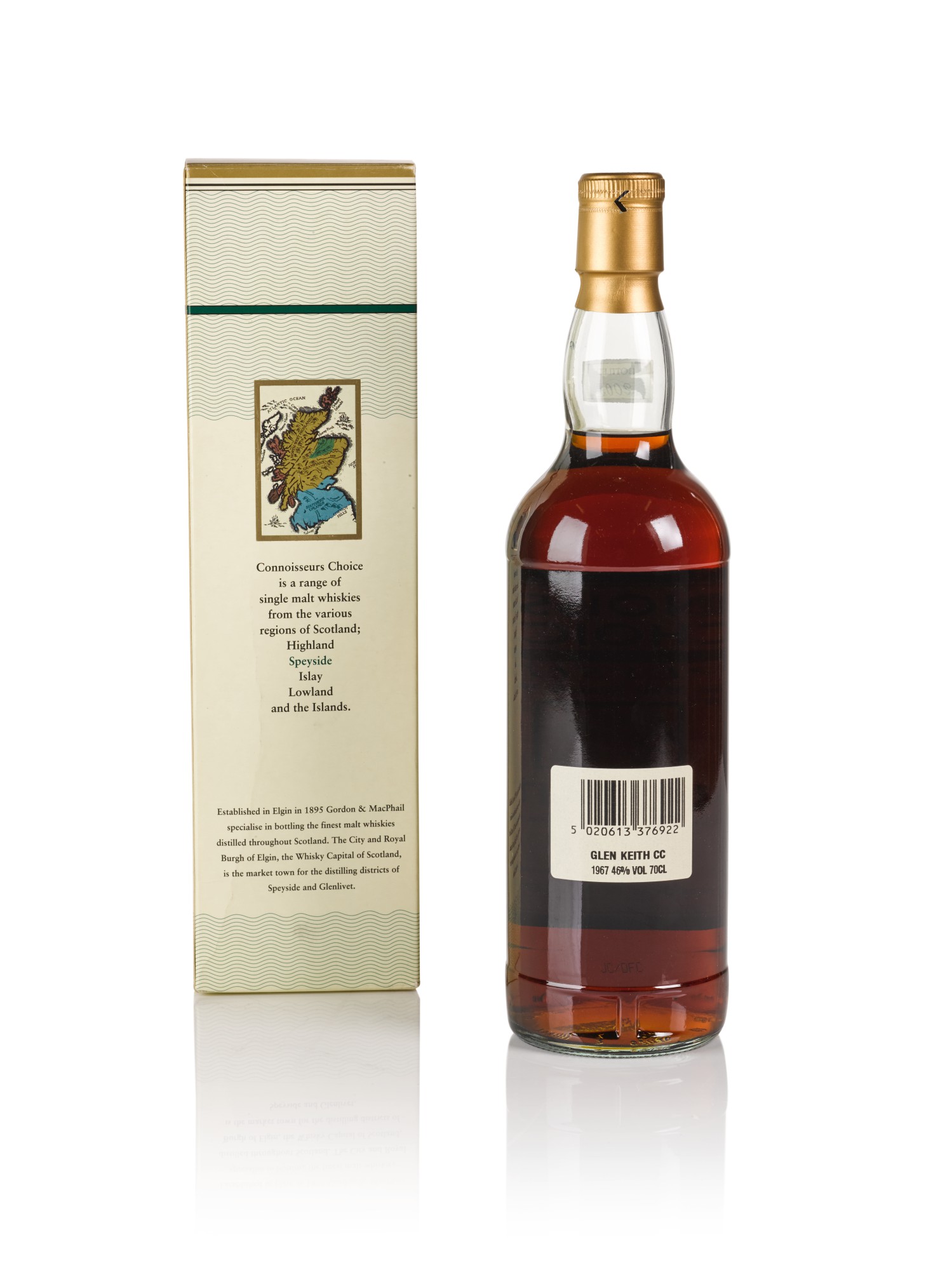 Glen Keith Gordon & MacPhail Connoisseurs Choice 46.0 abv 1967 ...