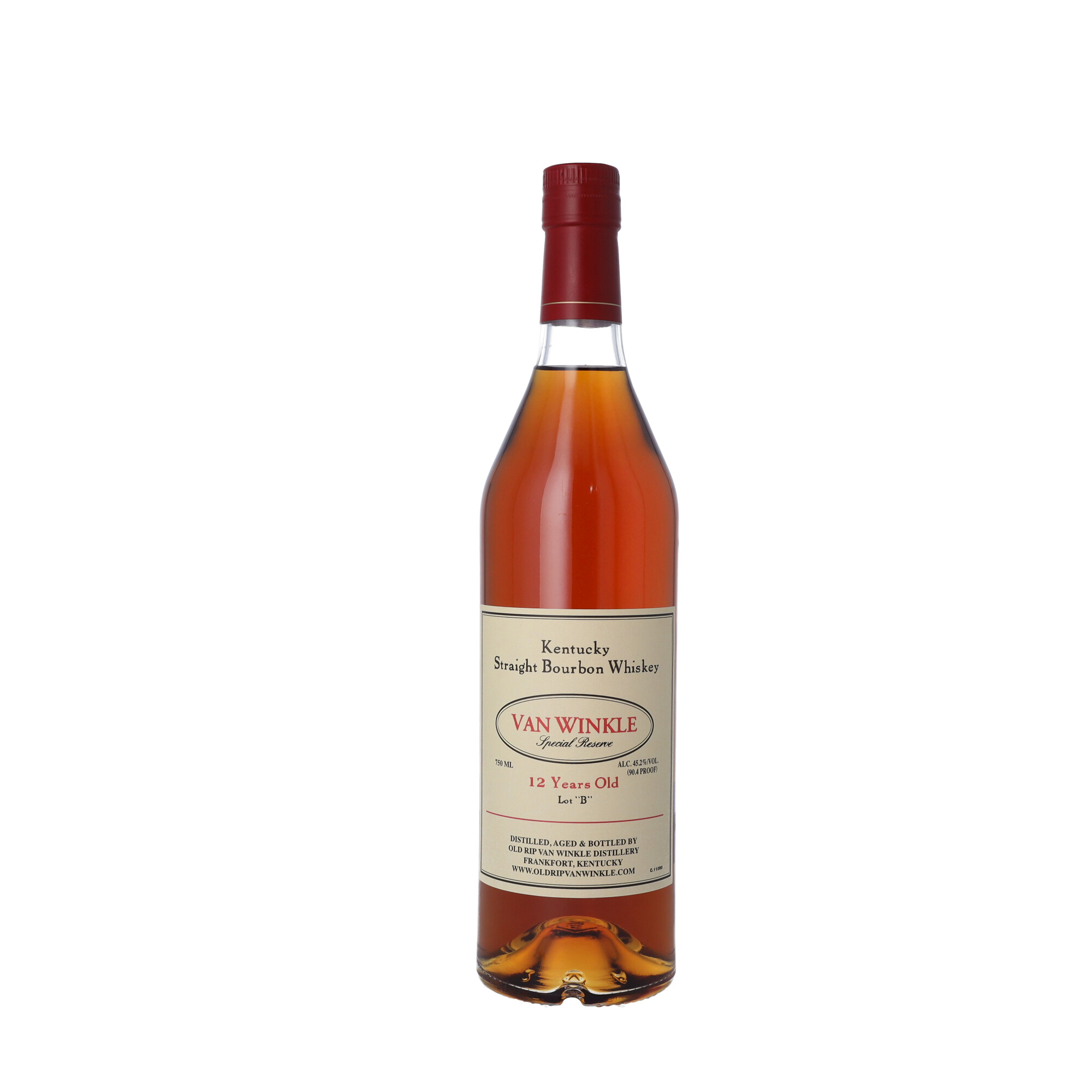 Van Winkle 12 Year Old Special Reserve Lot "B" 90.4 proof NV (1 BT75 ...