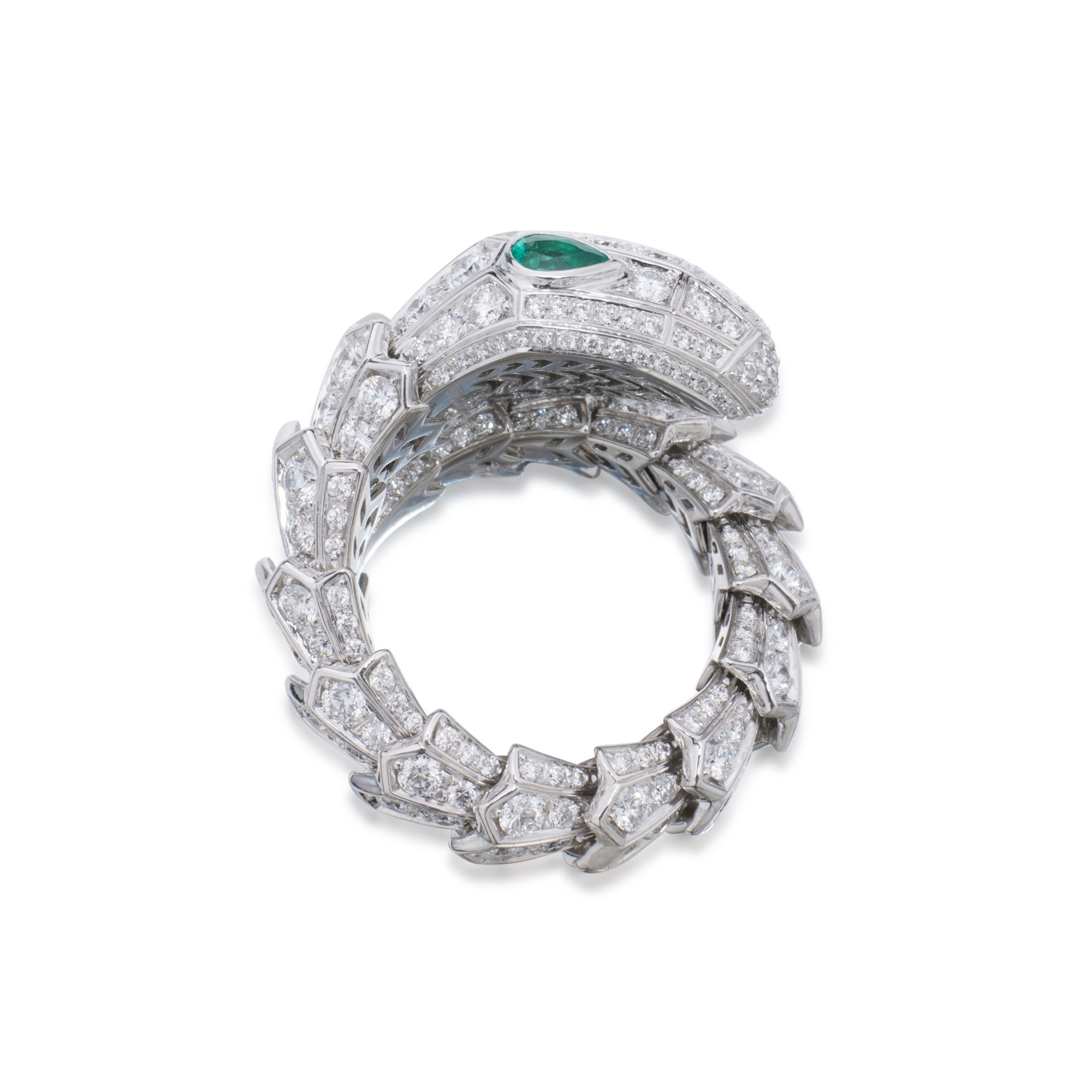Emerald and Diamond 'Serpenti' Ring | Fine Jewels | 2022 | Sotheby's