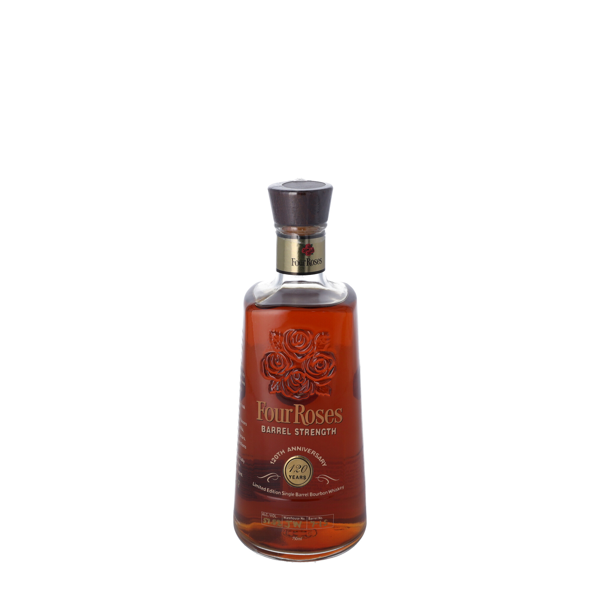 Four Roses 120th Anniversary Single Barrel 57.82 abv NV (1 BT75) | Rare ...