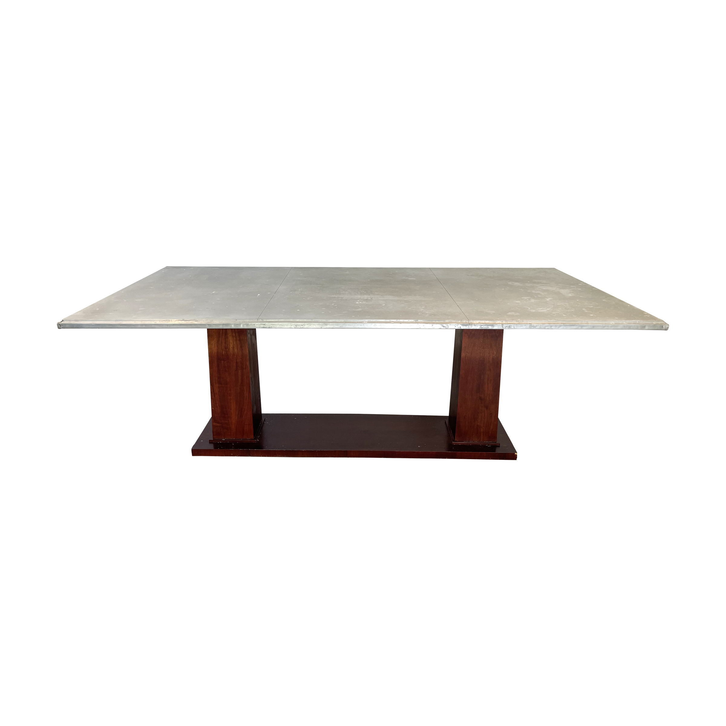 Stephen Miller Siegel Custom Zinc Dining Table Available For Immediate ...