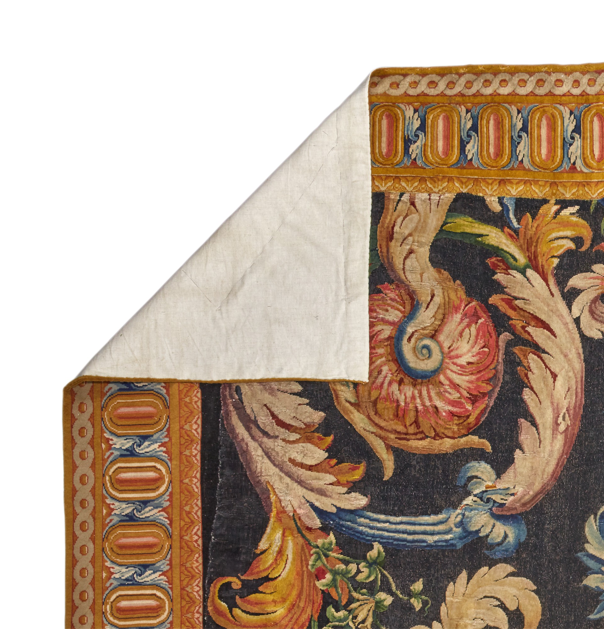 A ROYAL LOUIS XIV SAVONNERIE FRAGMENTARY CARPET, CIRCA 1668-1688 | True ...