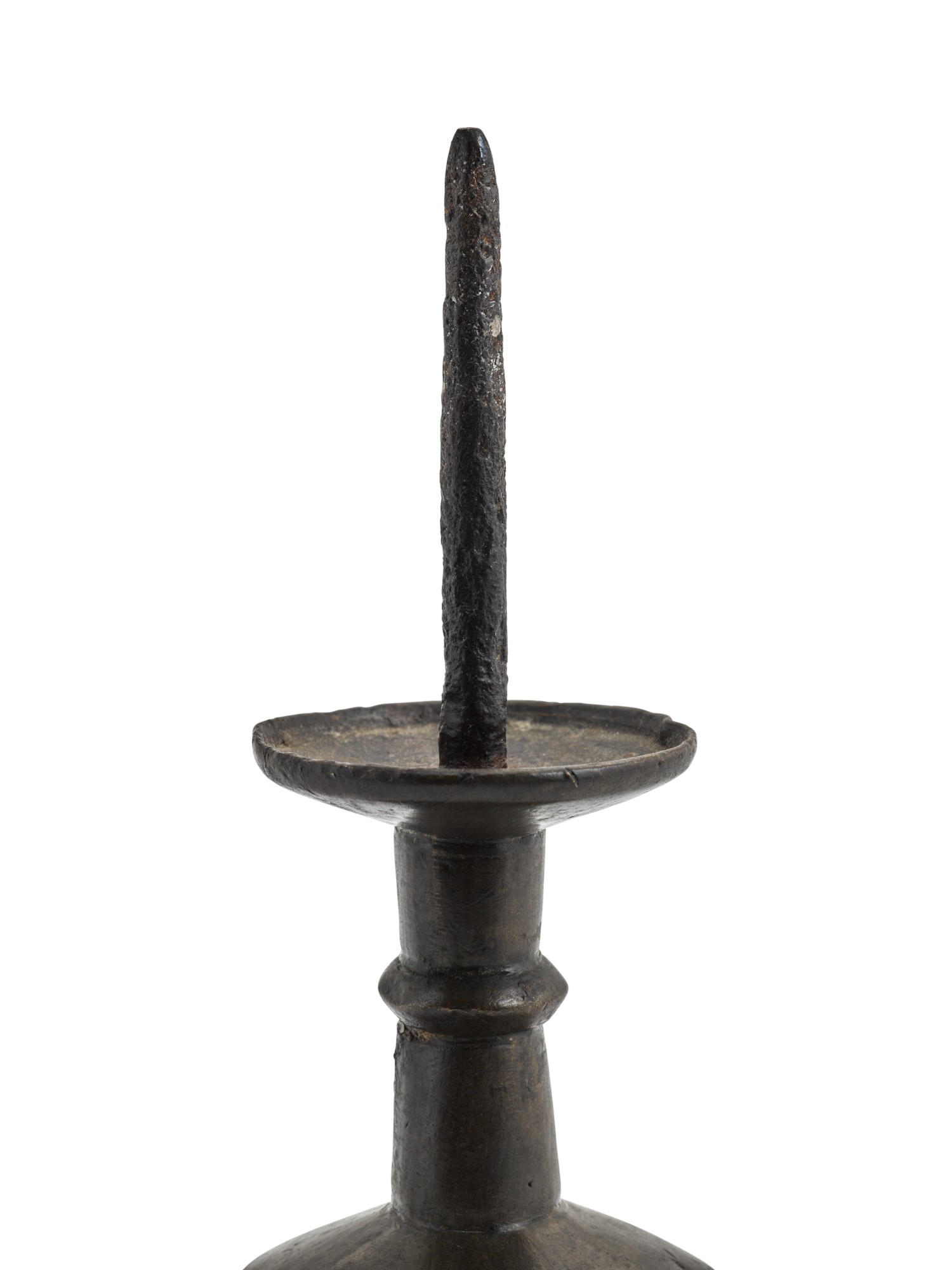 Two Rare Northwestern European Pricket Candlesticks, The first 16th ...