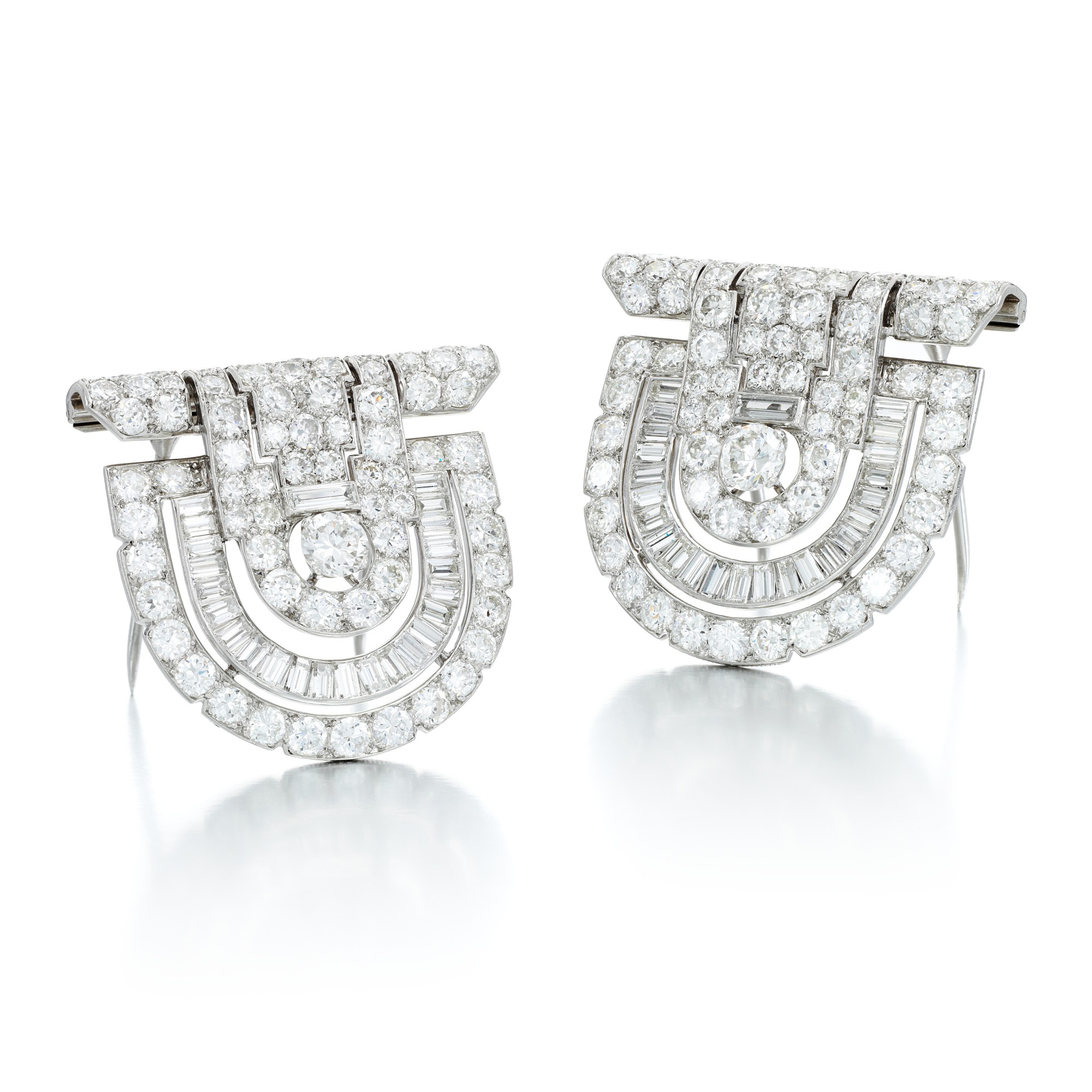 Diamond double clip brooch, 1930s | Fine Jewels | 2022 | Sotheby's