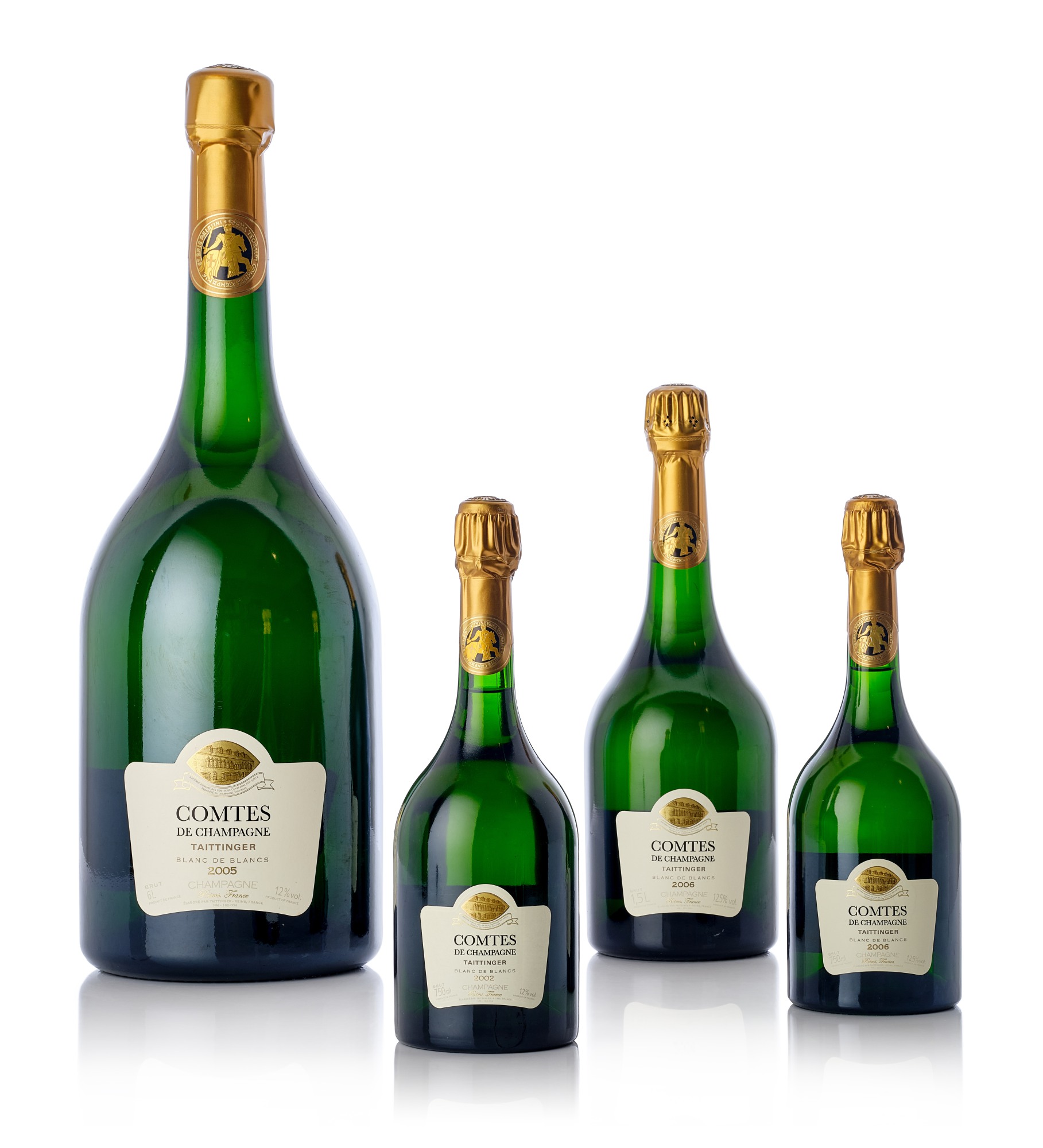 Taittinger, Comtes de Champagne, Blanc de Blancs 2002 (6 BT) | The Next ...