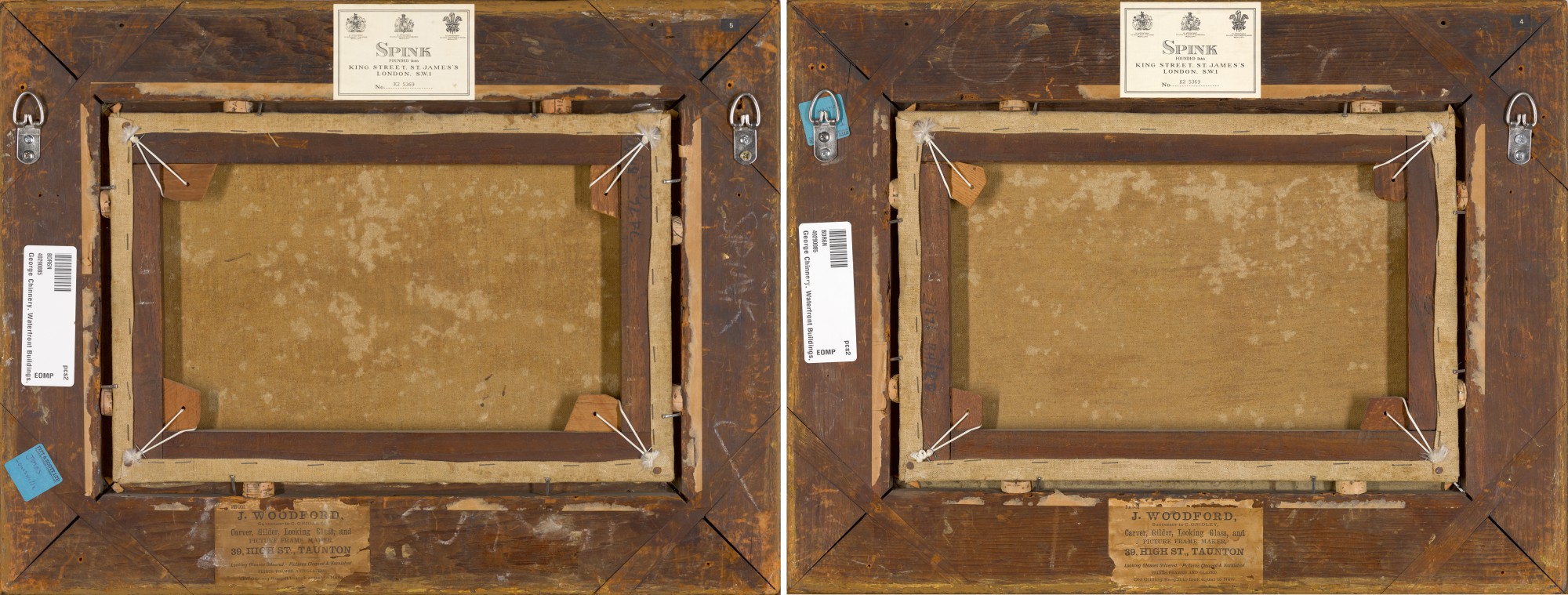 GEORGE CHINNERY | WATERFRONT BUILDINGS, MACAU; AND THE PRAYA GRANDE ...