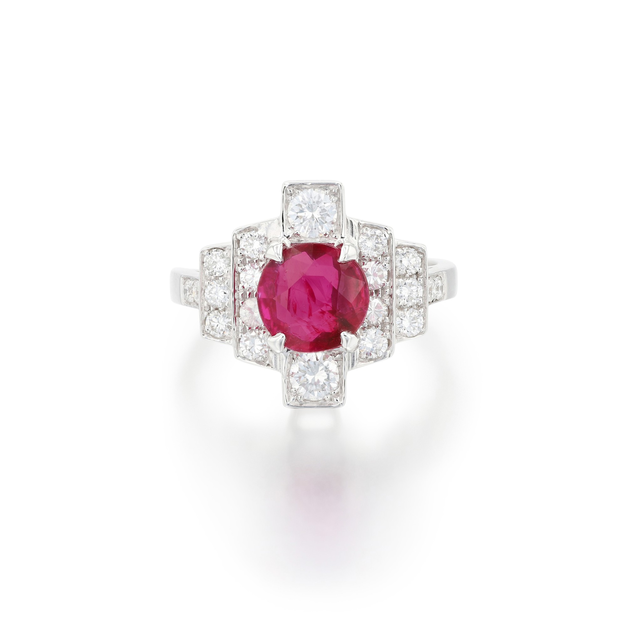 Bague rubis et diamants | Ruby and diamond ring | Fine Jewels | 2022 ...
