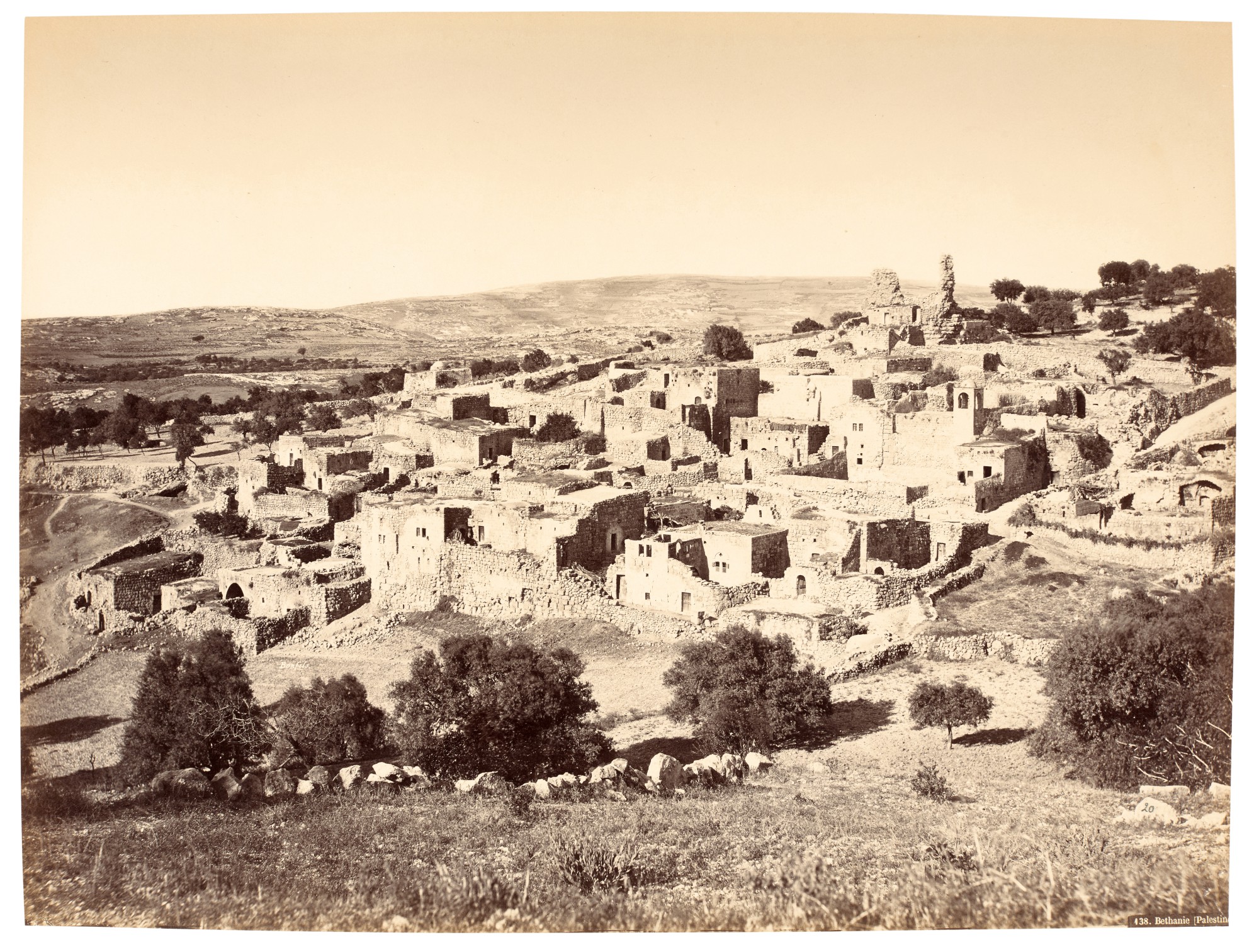Palestine and Lebanon—Félix Bonfils | Eight large photographs, 1870s ...