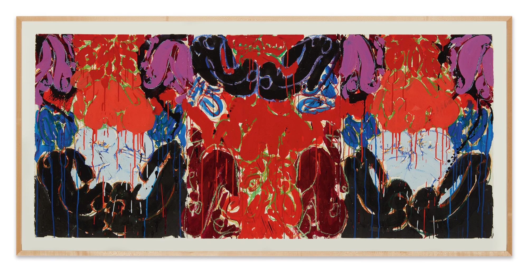 NORMAN BLUHM | TRIPTYCH NO. 1 | Contemporary Art | 2020 | Sotheby's
