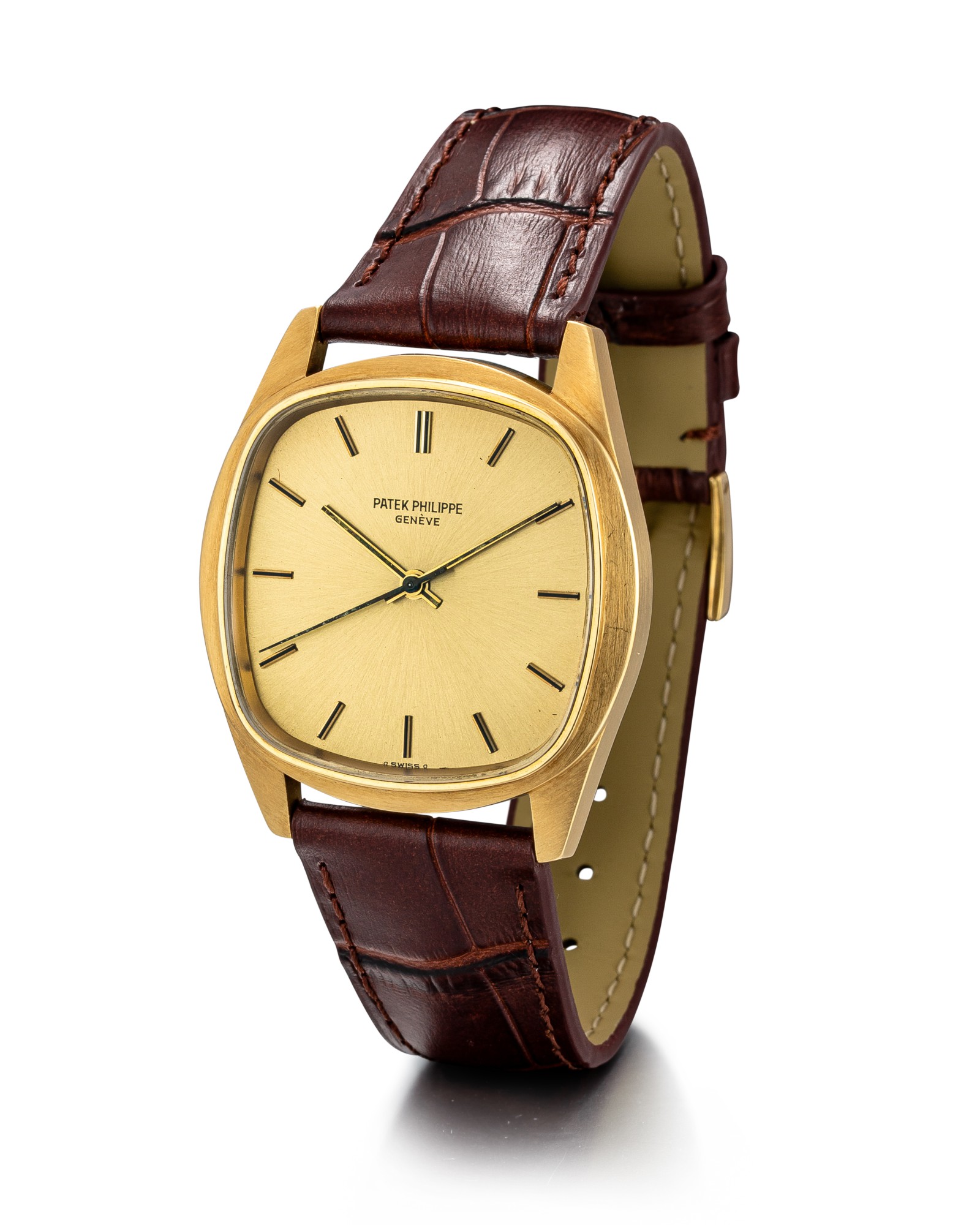 PATEK PHILIPPE | REFERENCE 3585, A YELLOW GOLD WRISTWATCH, MADE IN 1979 ...
