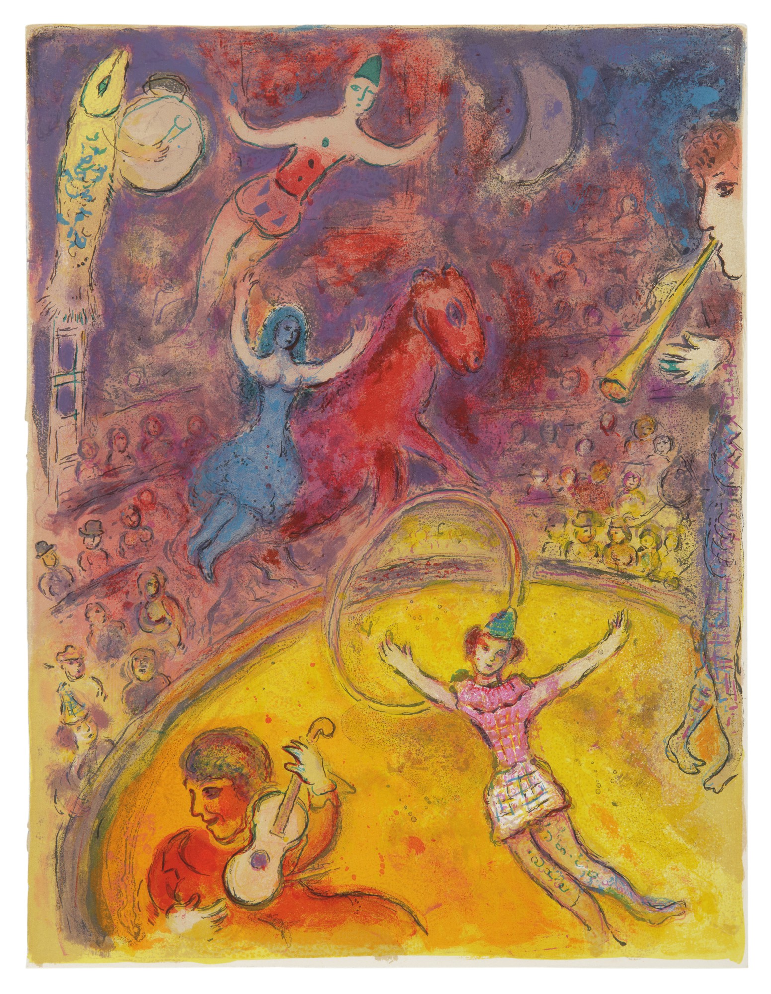 MARC CHAGALL | THE CIRCUS (MOURLOT 490-527; CRAMER BOOKS 68 ...