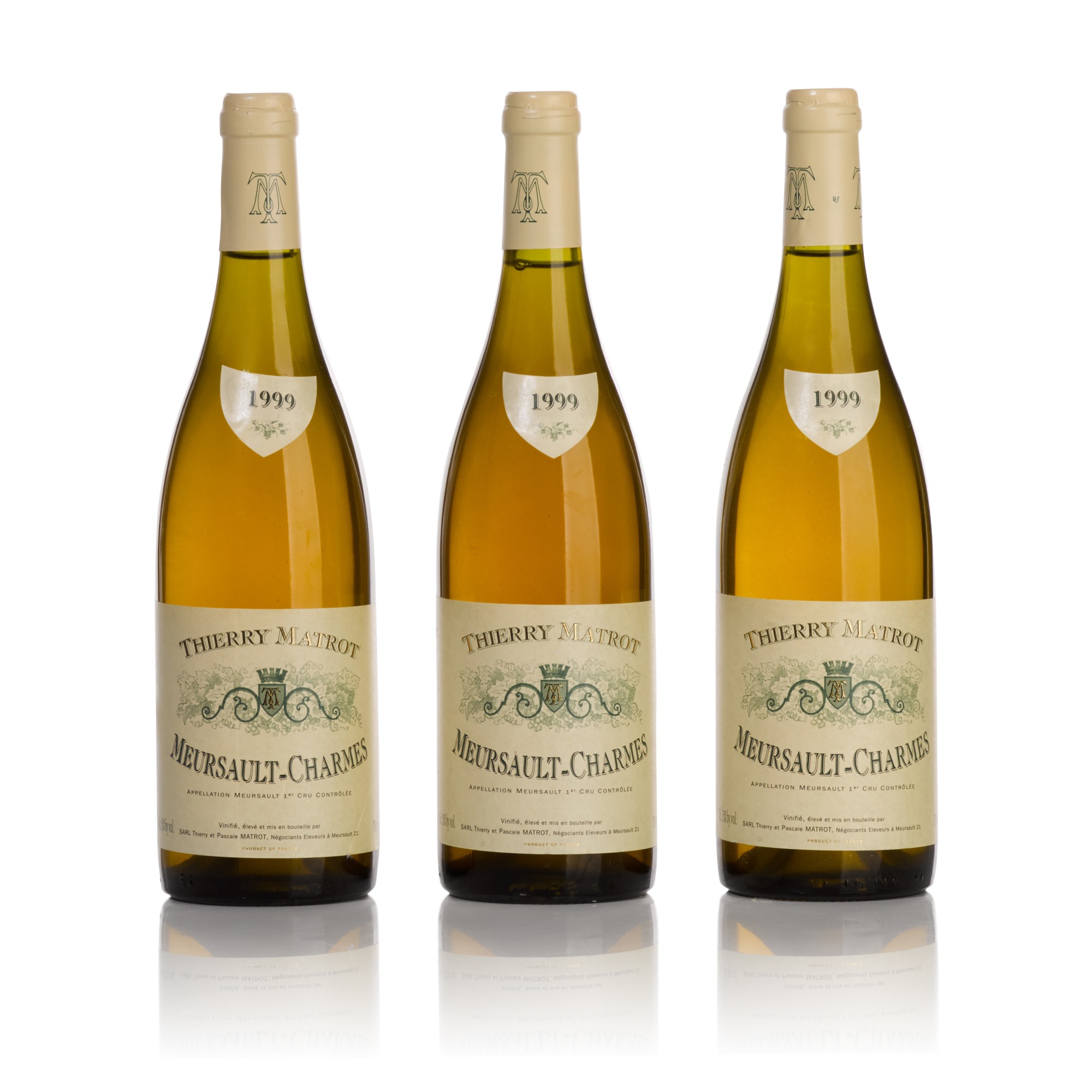 Meursault, Charmes 1999 Domaine Matrot (5 BT) | The Clifford Harris ...