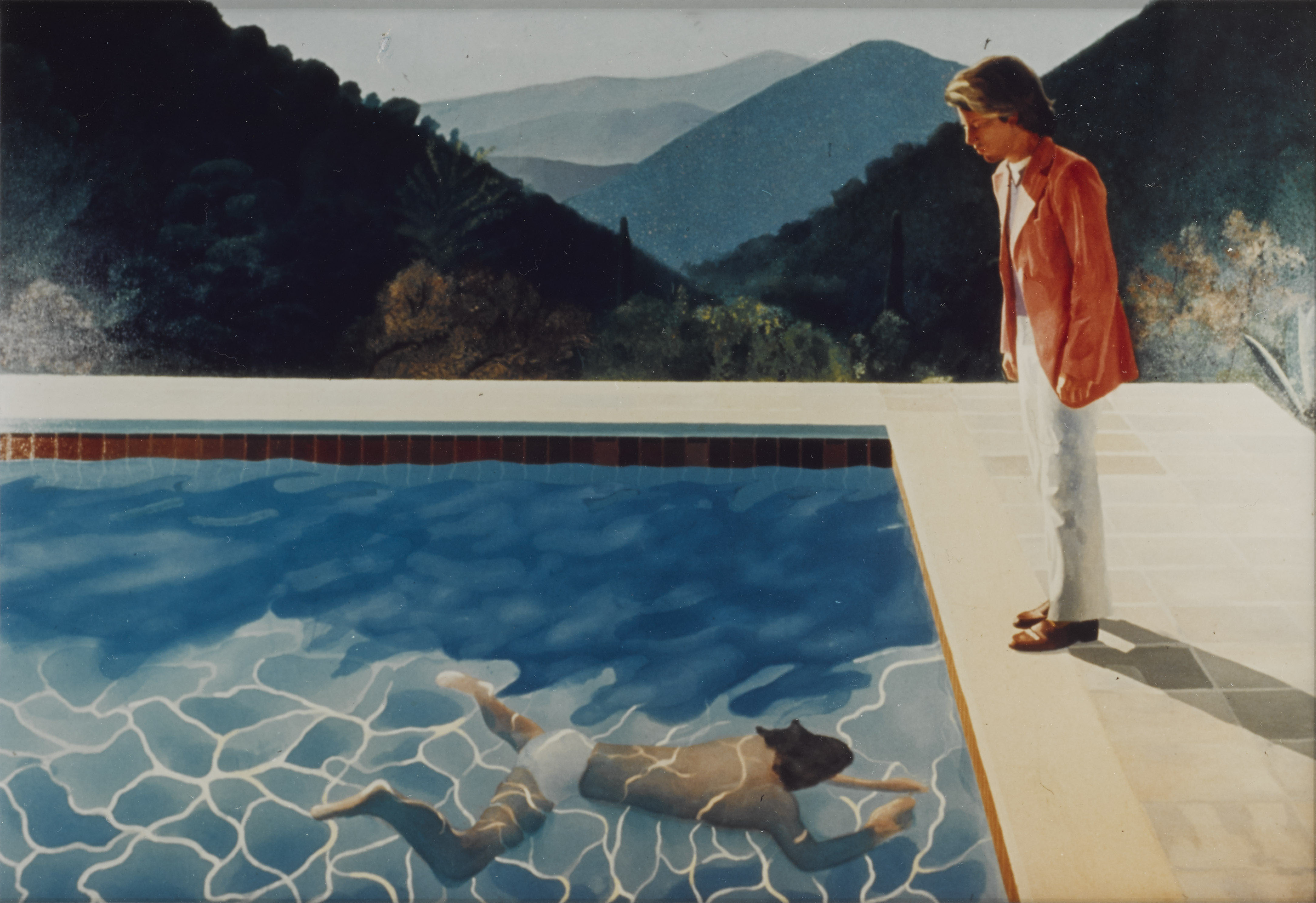 A Bigger Splash (1973) , British, 4 colour photographs | Original Film ...