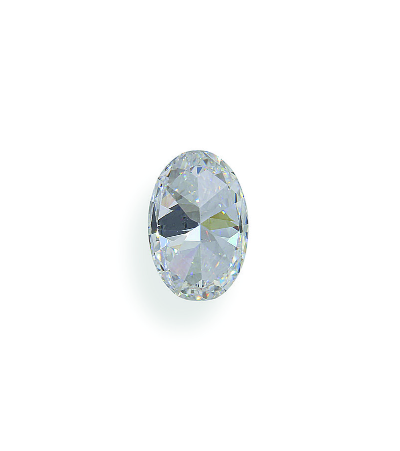 A 1.32 Carat Oval-Shaped Diamond, D Color, Internally Flawless ...