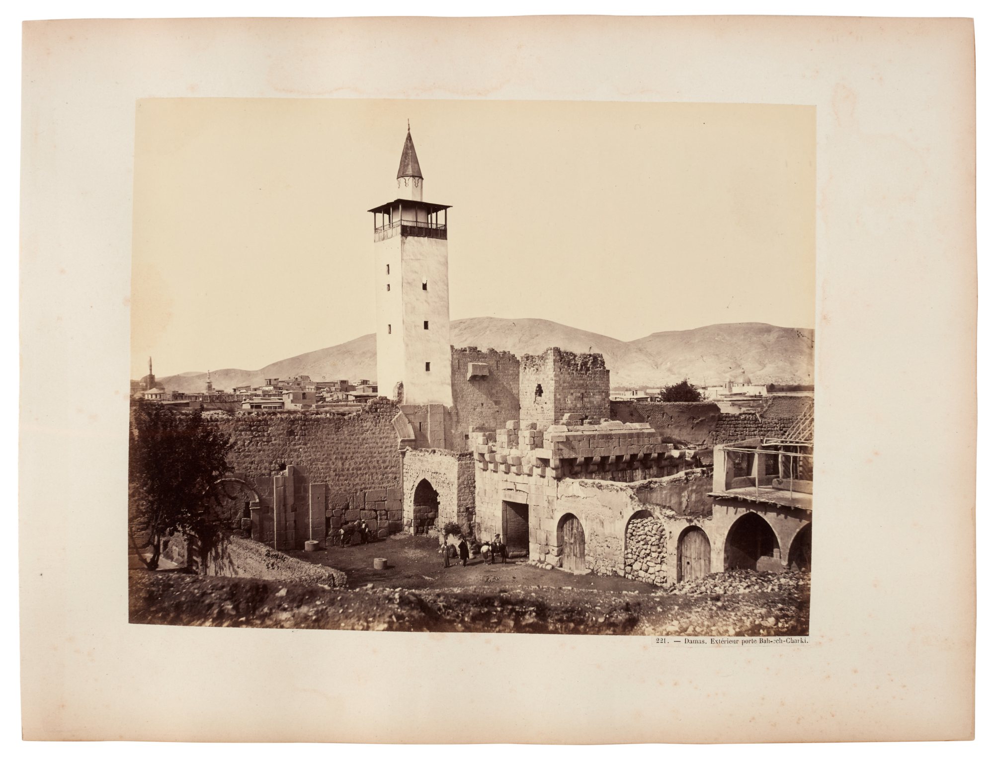 Syria and Lebanon—Bonfils | Two photograph panoramas of Beirut and 30 ...