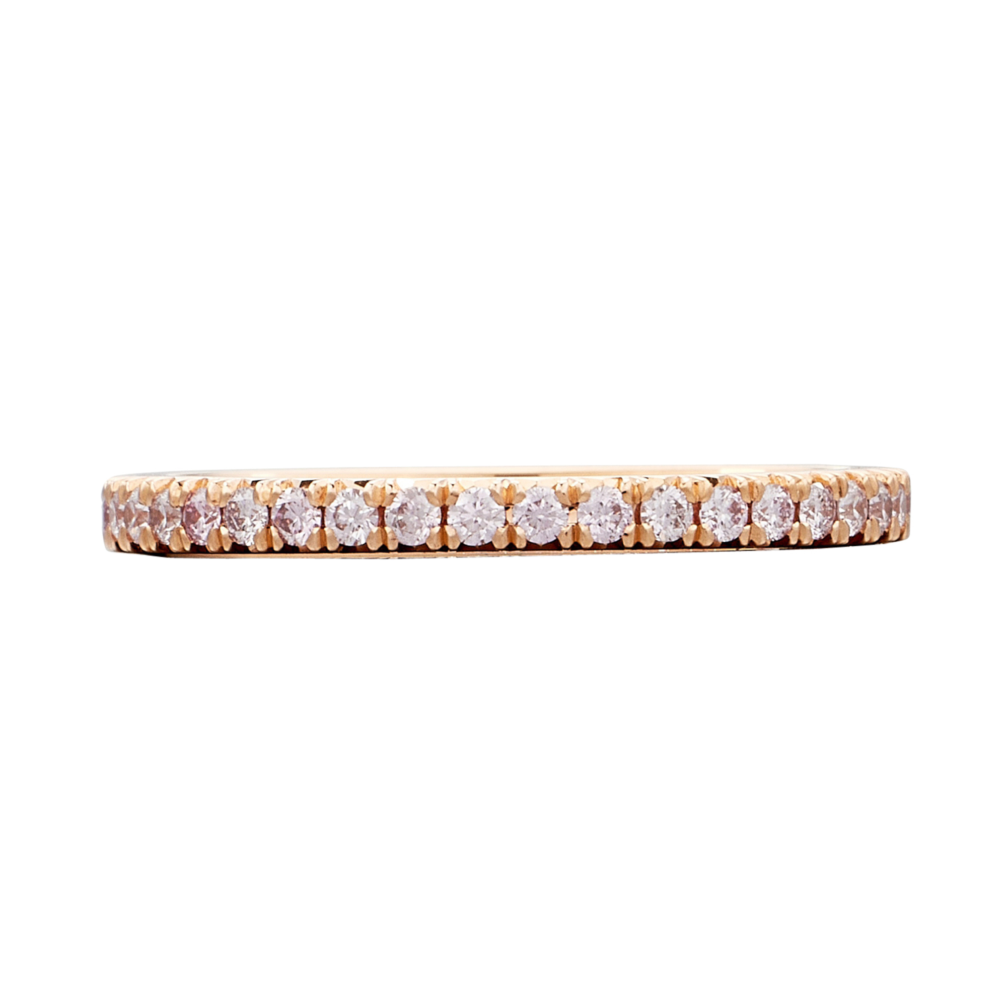 Rose Gold And Pink Diamond Eternity Ring | Ring | Sotheby's