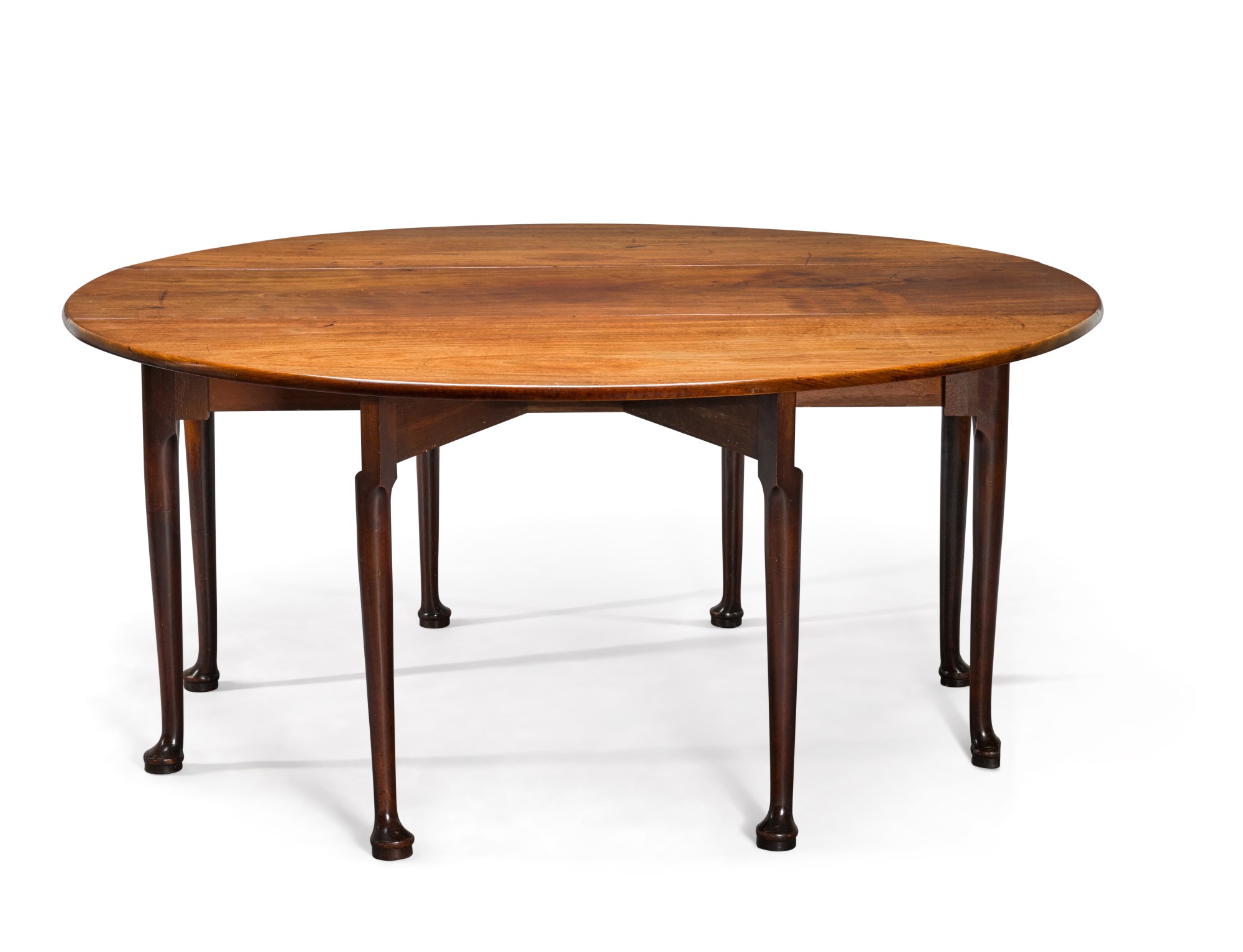 A George II oval mahogany twin-gateleg table, mid-18th century | Royal ...