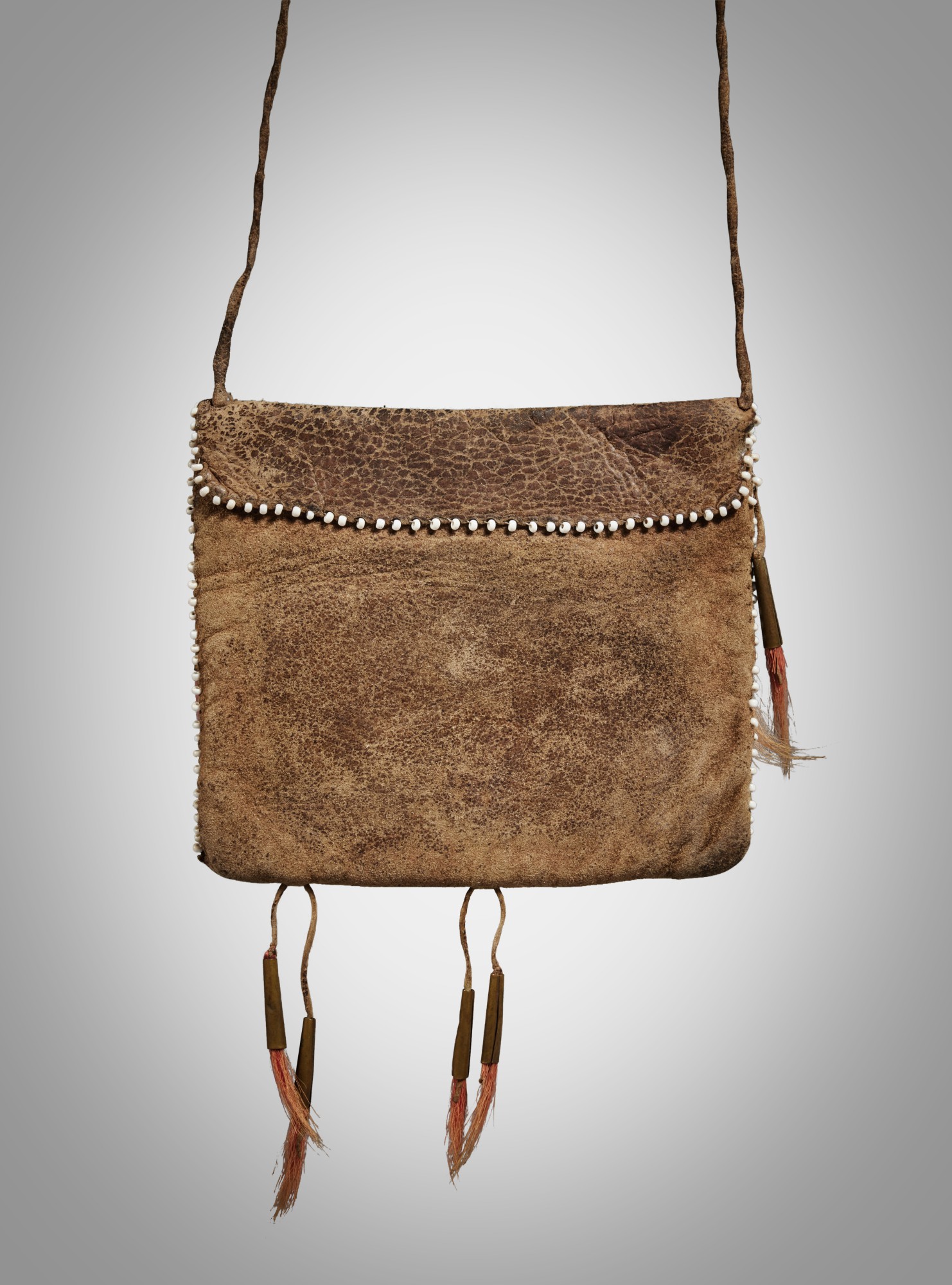 Quilled Buckskin Pouch, Woodlands, circa 1780 - 1820 | Art of Africa ...