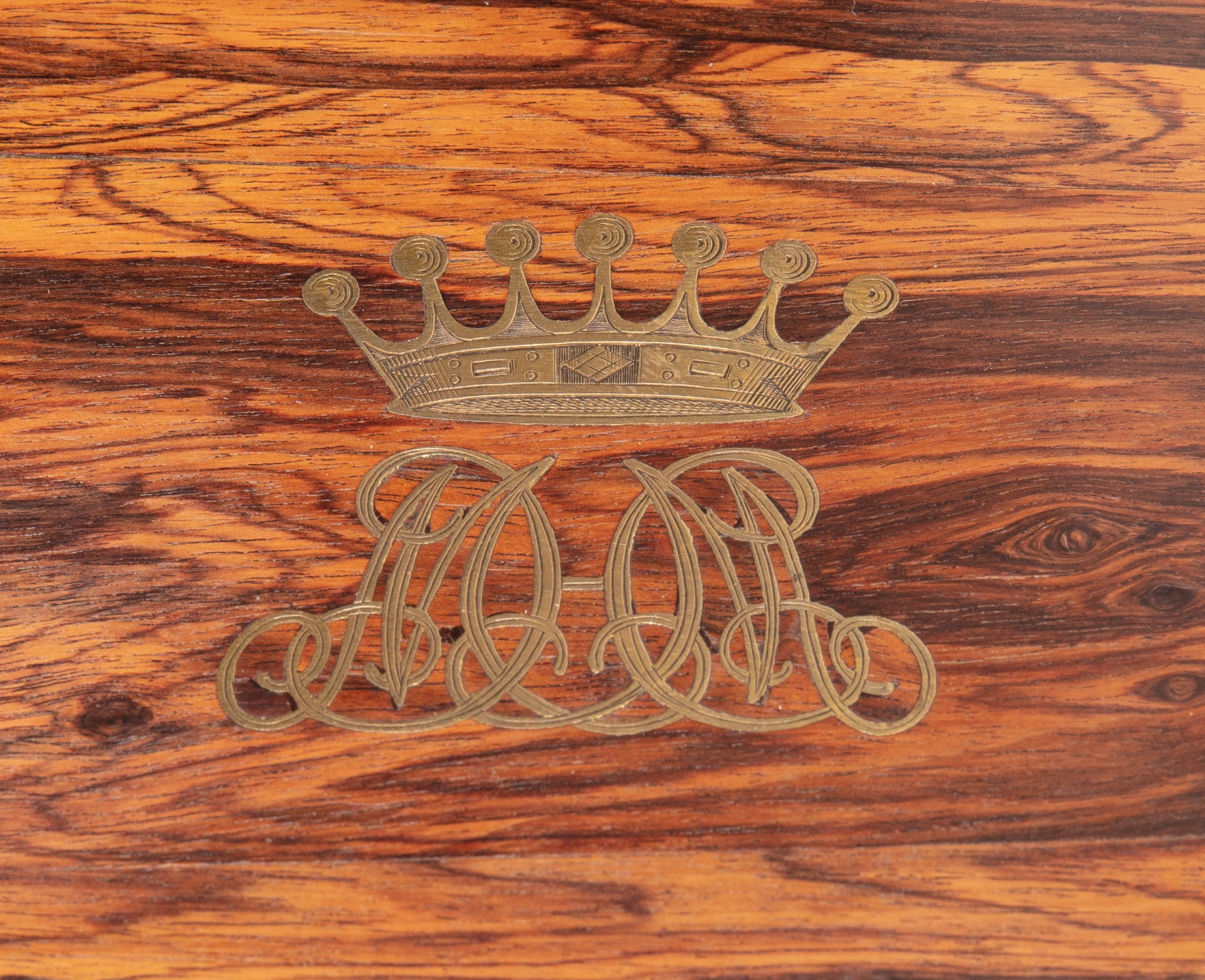 A George IV silver-gilt toilet travelling set, Charles Rawlings, London ...